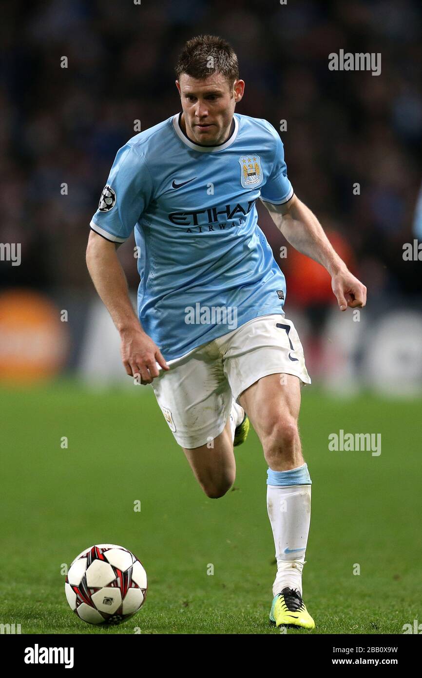 Manchester city and james milner hi-res stock photography and images ...
