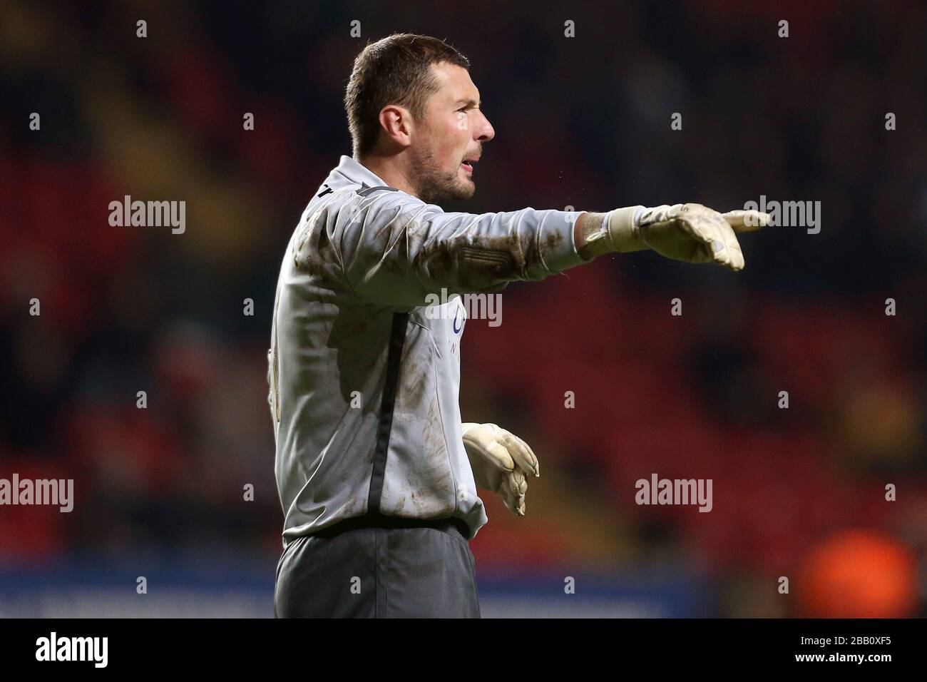 Goalkeeper ross turnbull hi-res stock photography and images - Alamy