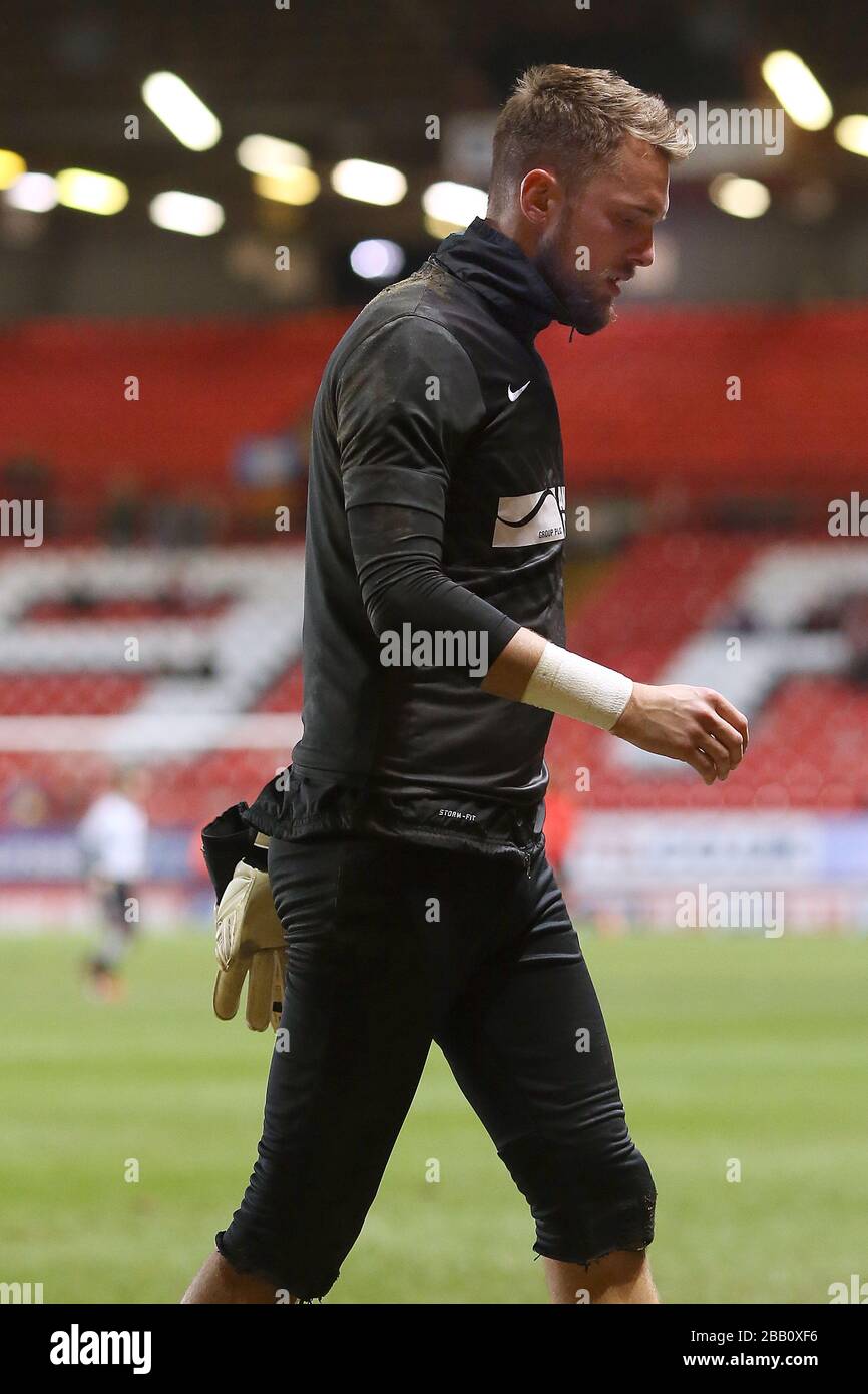 Goalkeeper Ben Hamer, Charlton Athletic Stock Photo - Alamy
