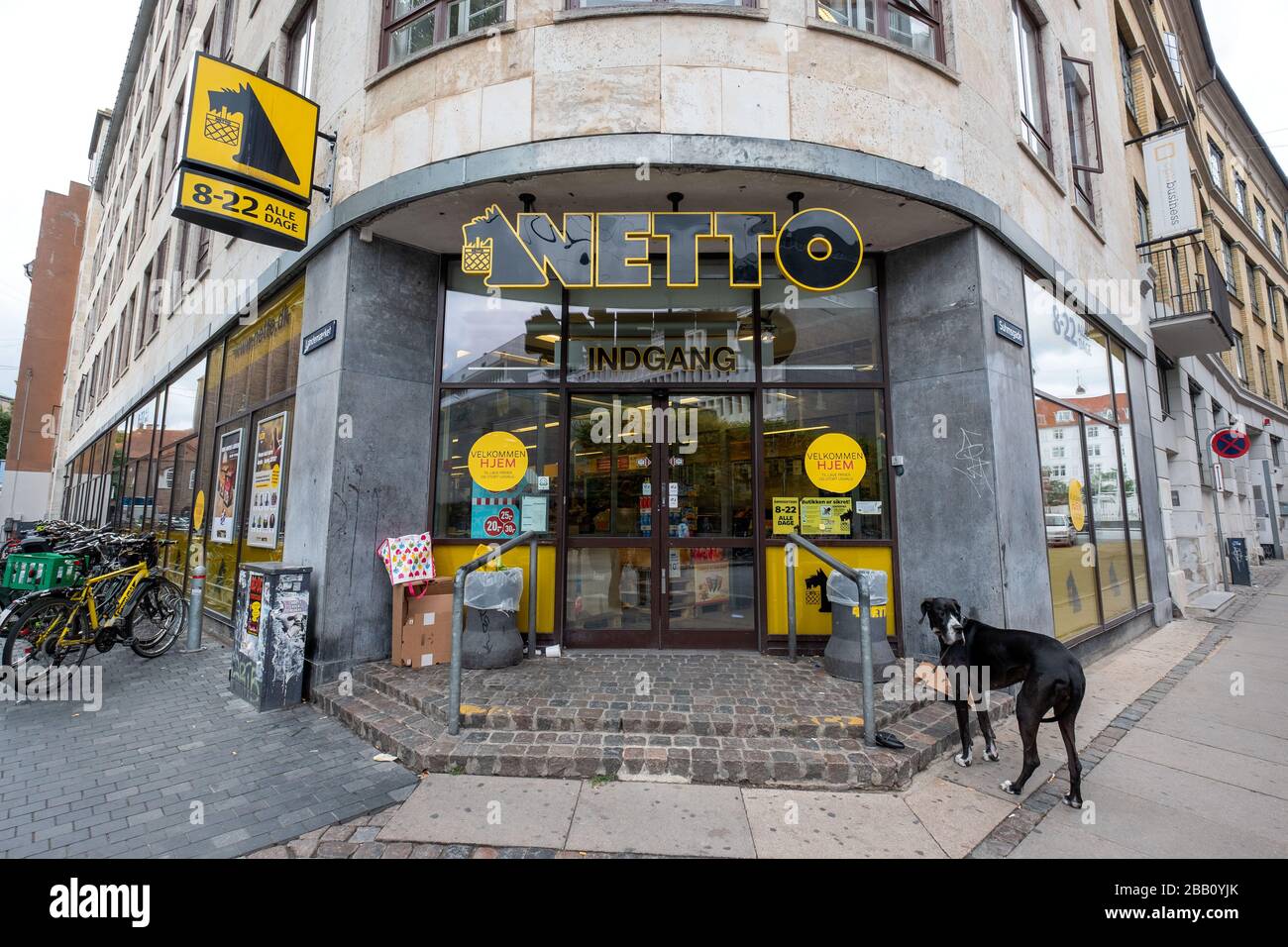 Netto supermarket in Copenhagen, Denmark, Europe Stock Photo - Alamy