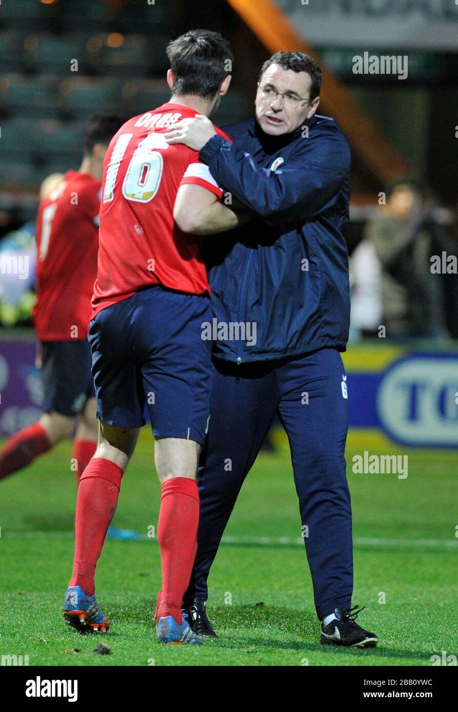 Blackburn rovers manager scott dann hi-res stock photography and images ...