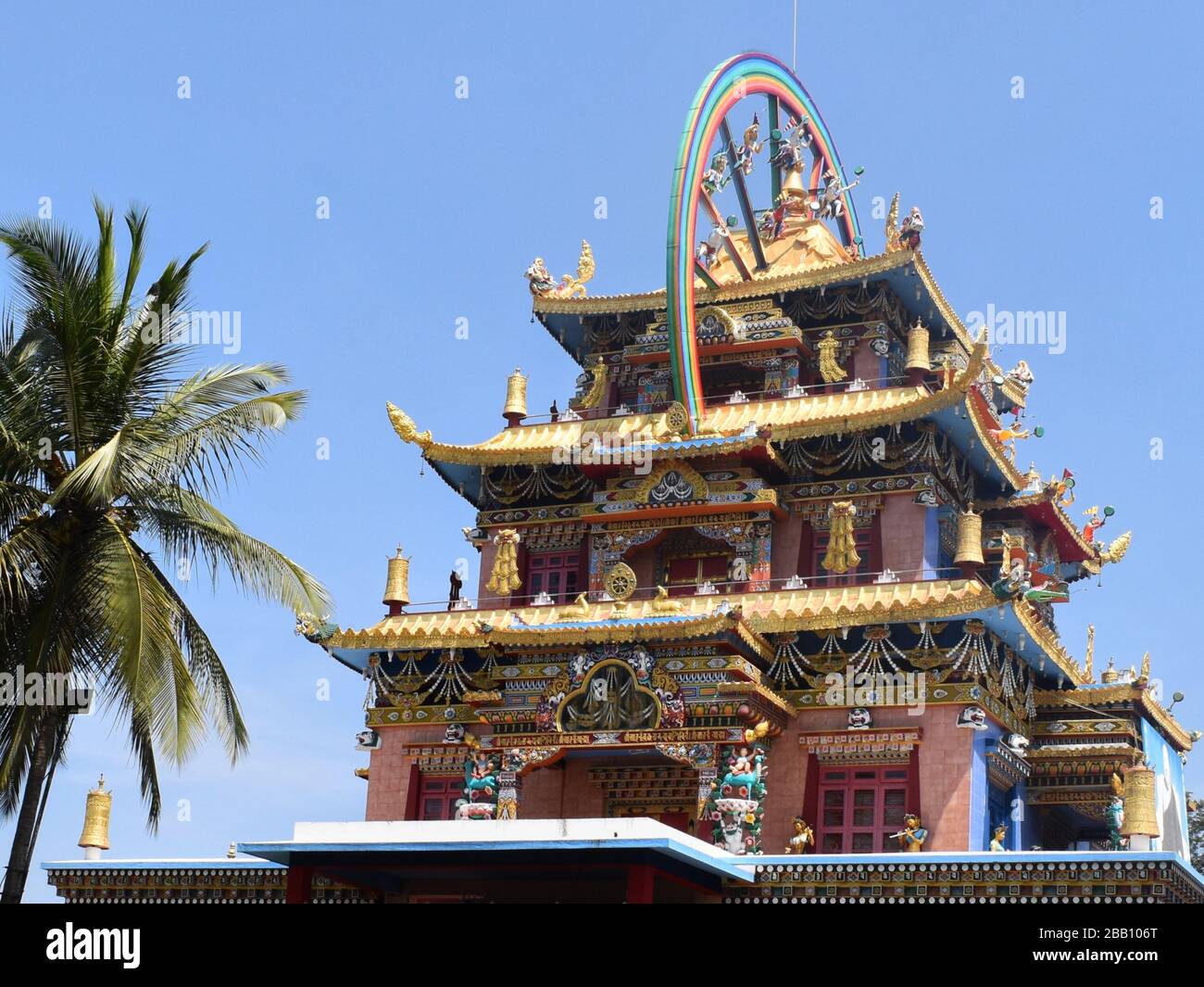 Three floored monastery hi-res stock photography and images - Alamy