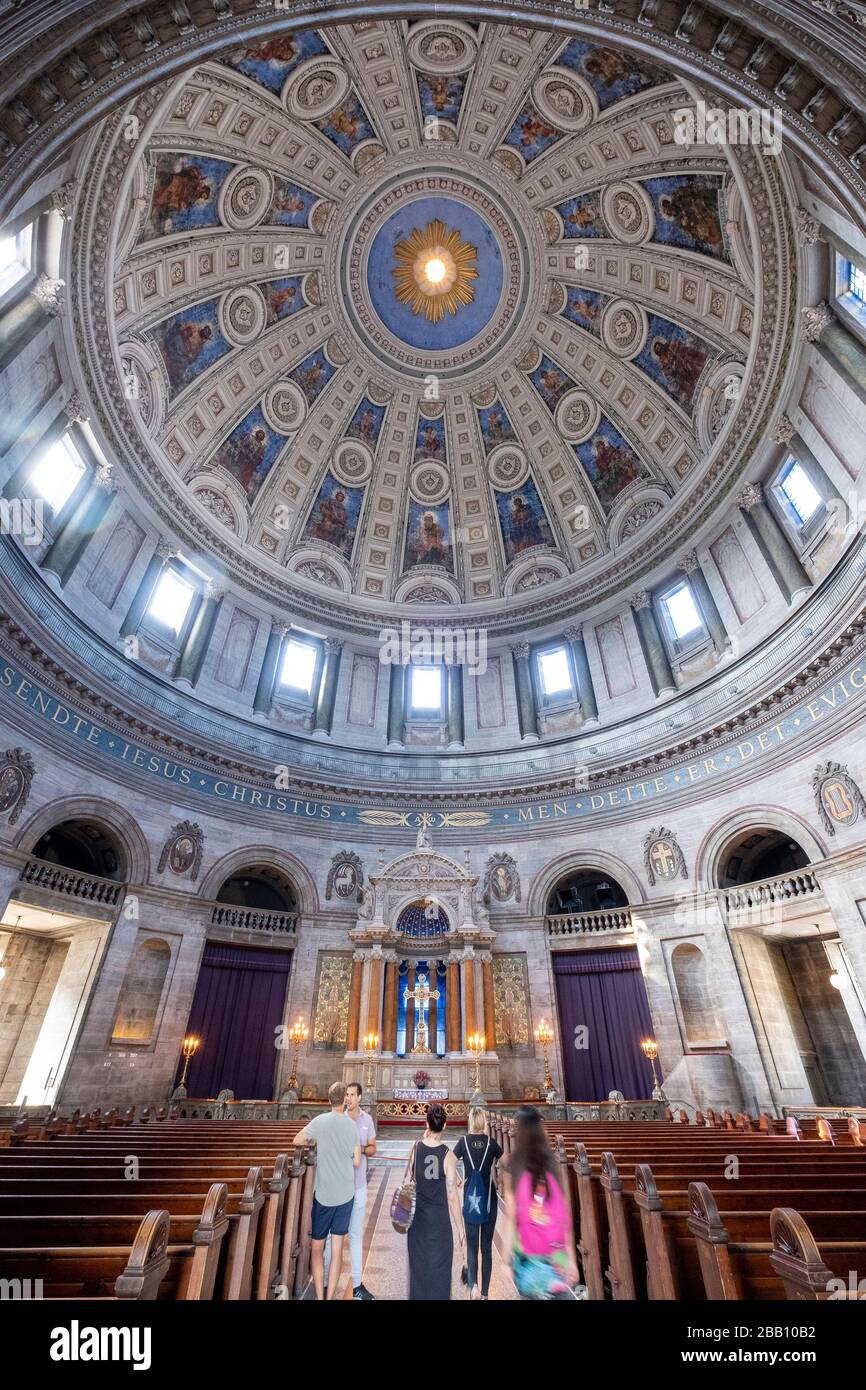 Frederik's Church aka The Marble Church Marmorkirken in Copenhagen ...