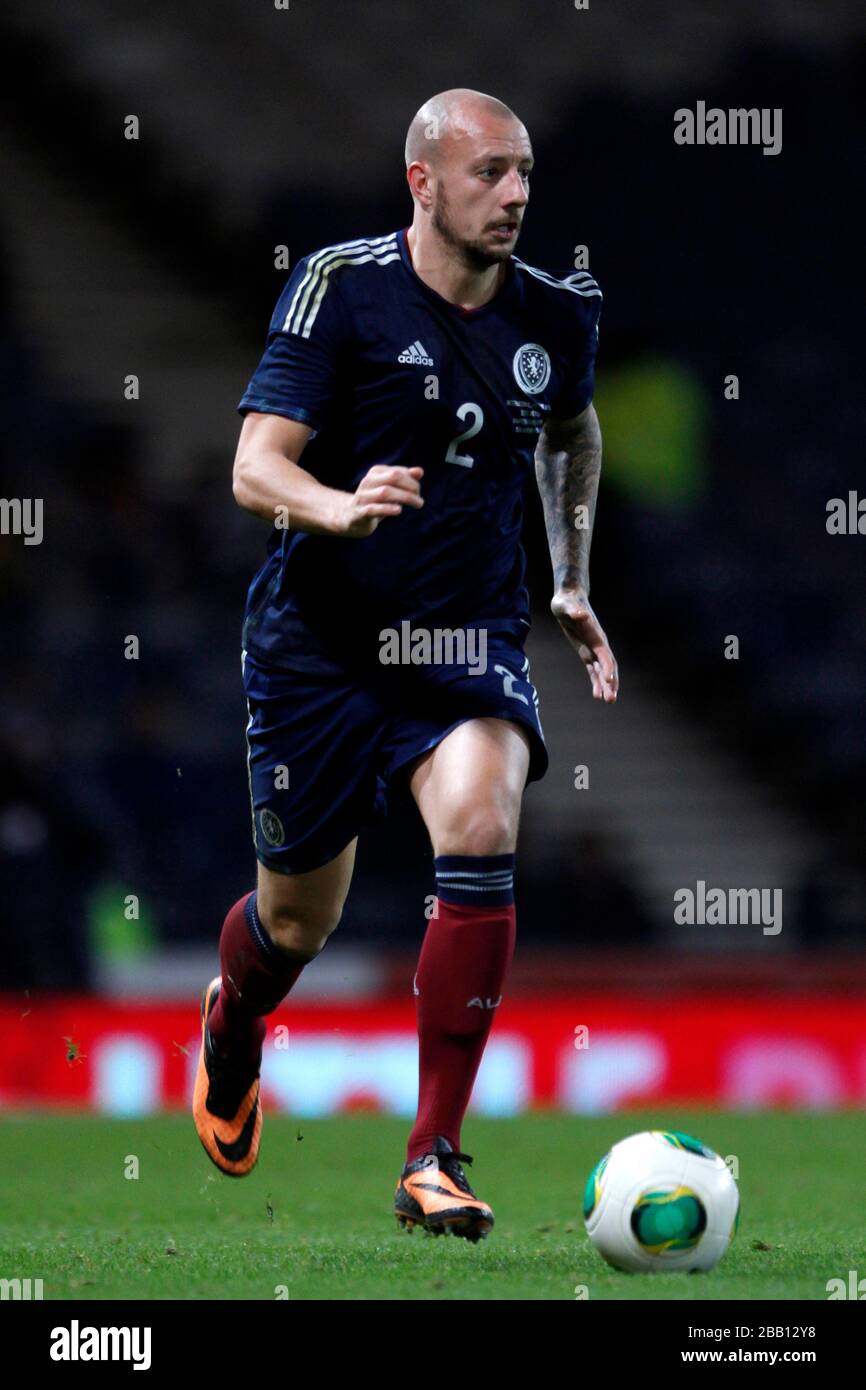 Alan Hutton, Scotland Stock Photo - Alamy