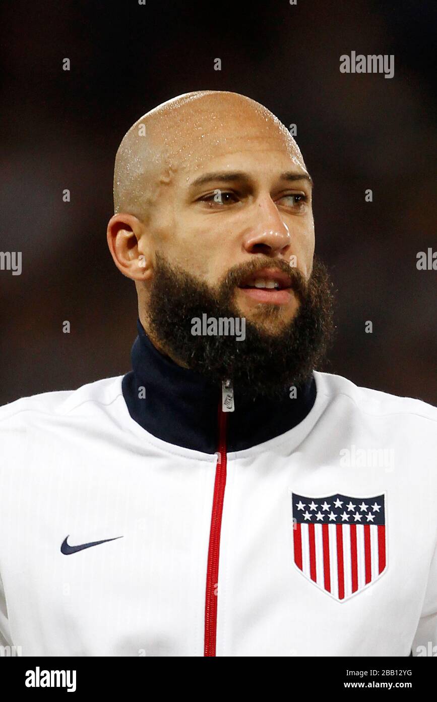 USA goalkeeper Tim Howard Stock Photo - Alamy