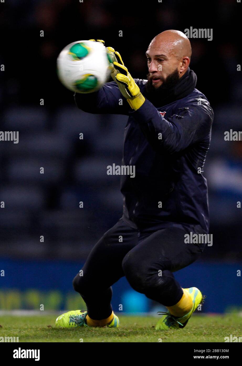 USA goalkeeper Tim Howard Stock Photo - Alamy