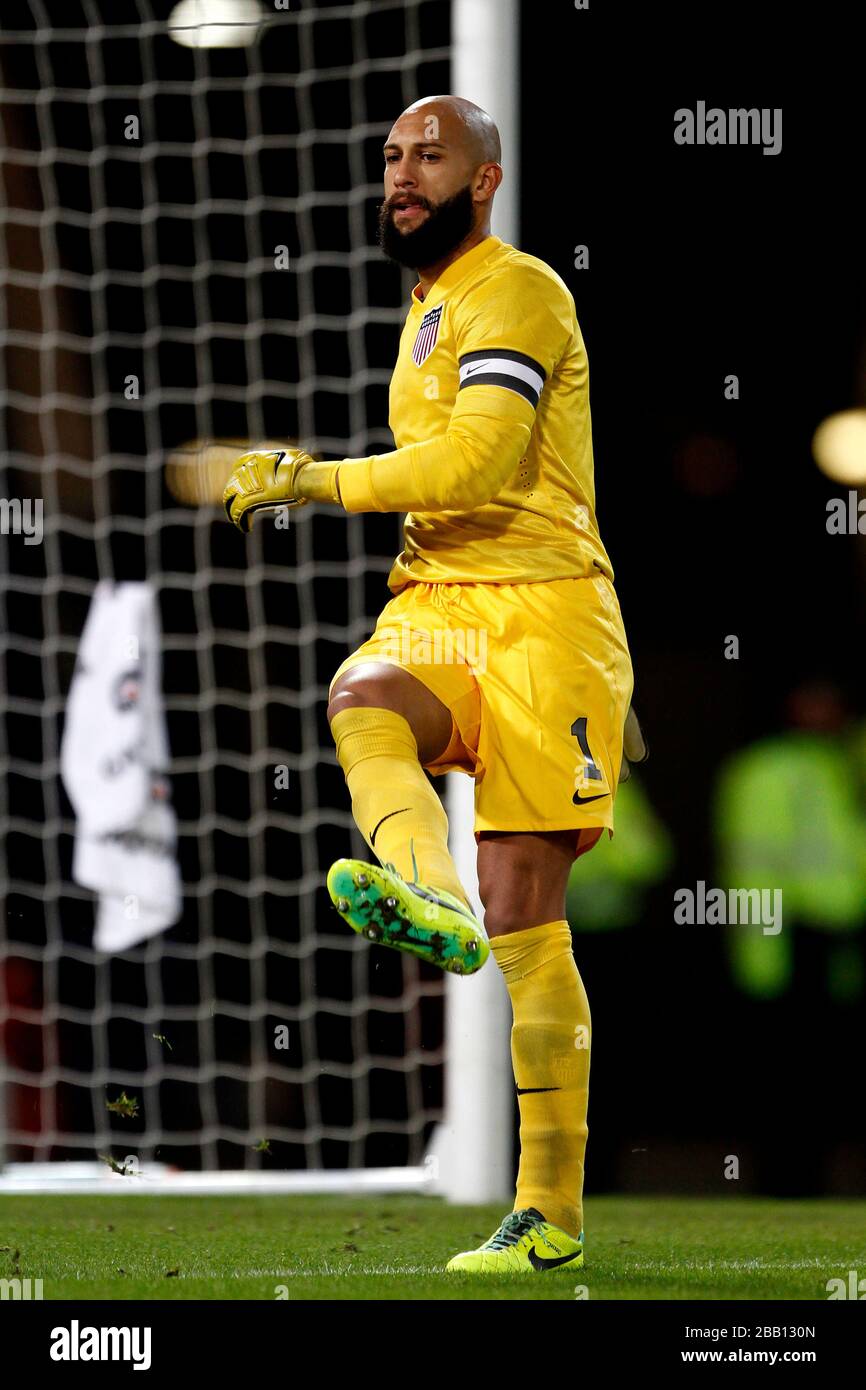USA goalkeeper Tim Howard Stock Photo - Alamy