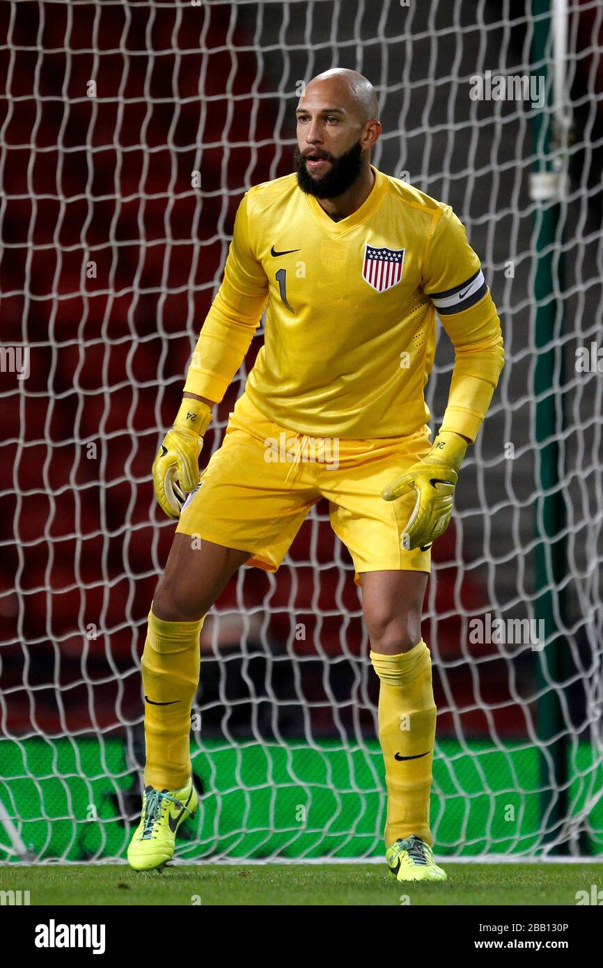 USA goalkeeper Tim Howard Stock Photo - Alamy