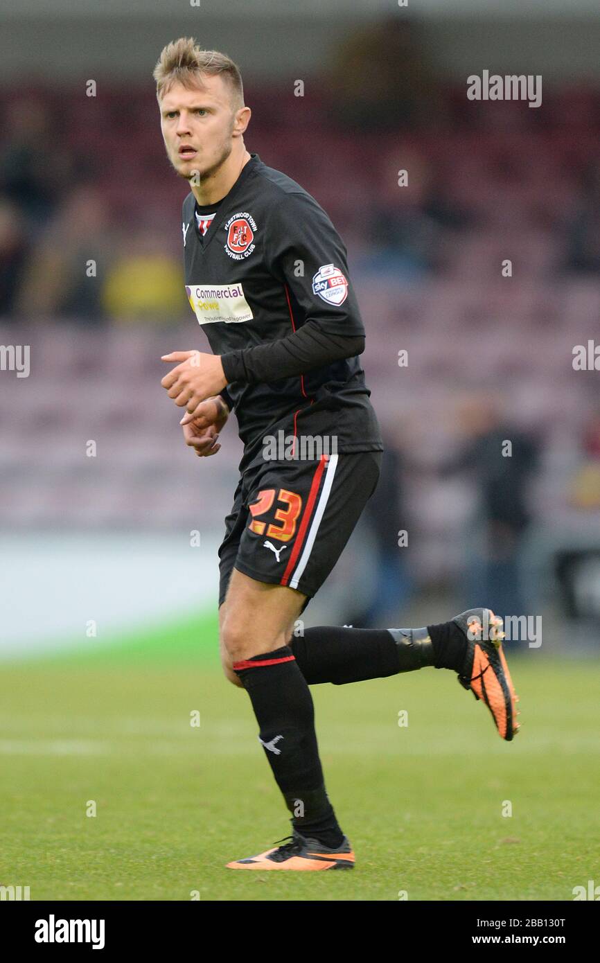 David Ball, Fleetwood Town Stock Photo - Alamy