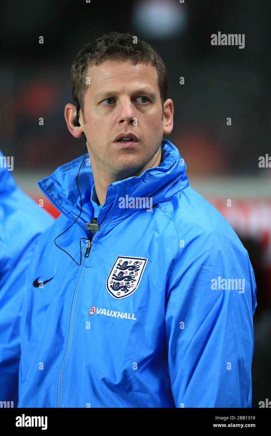 England Physio Simon Spencer Stock Photo - Alamy
