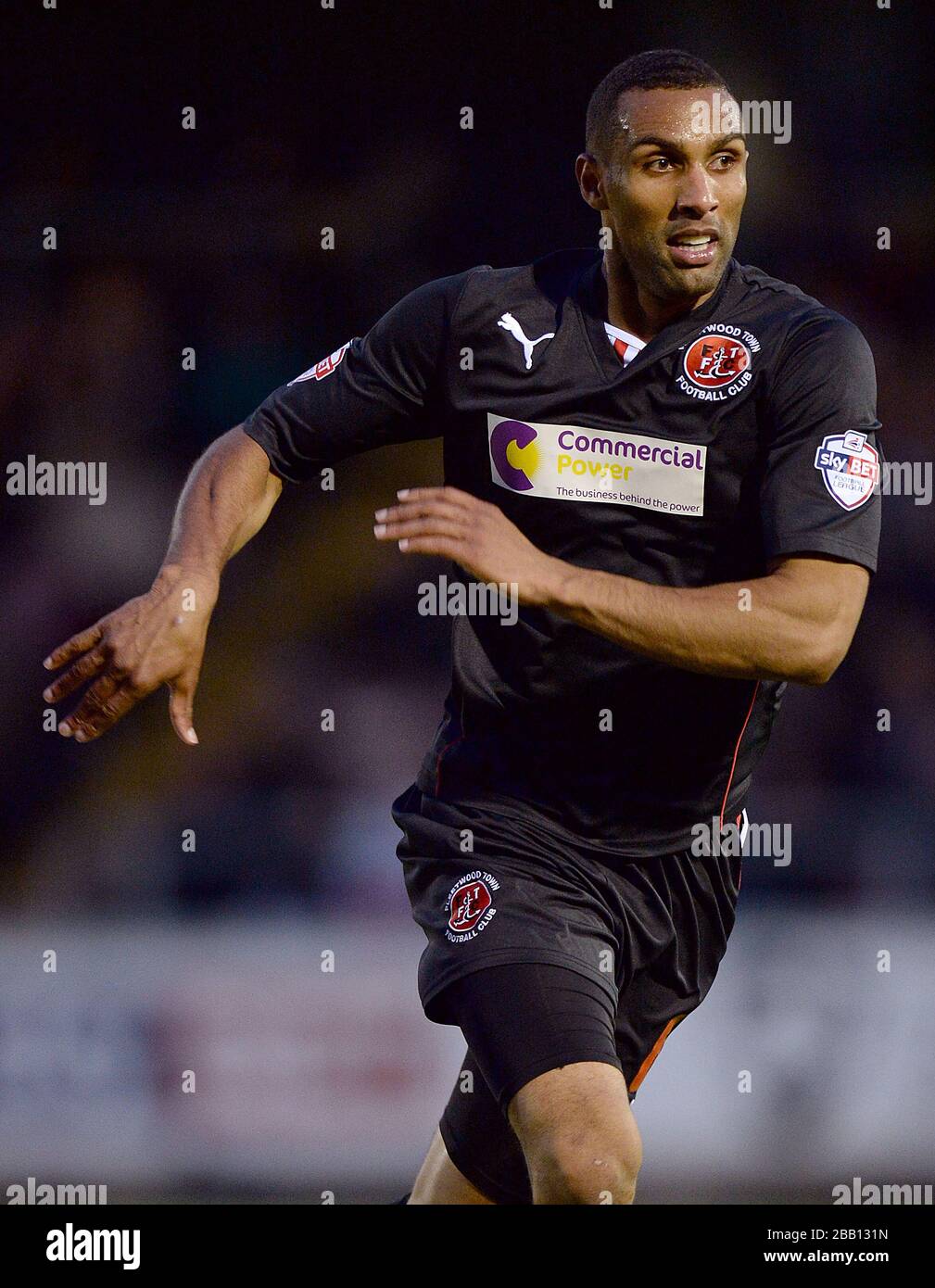 Nathan Pond, Fleetwood Town Stock Photo - Alamy