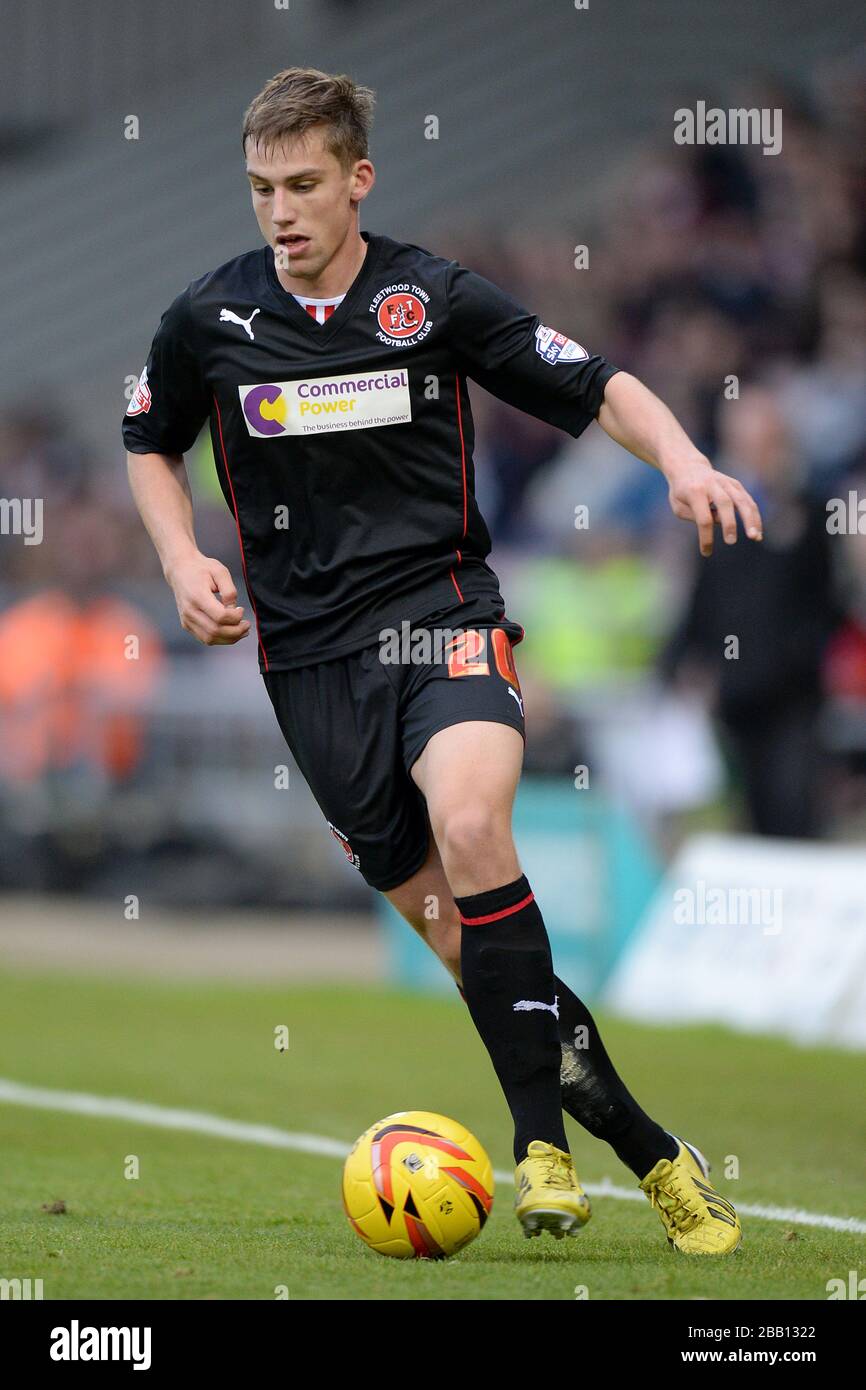 Charlie Taylor, Fleetwood Town Stock Photo - Alamy