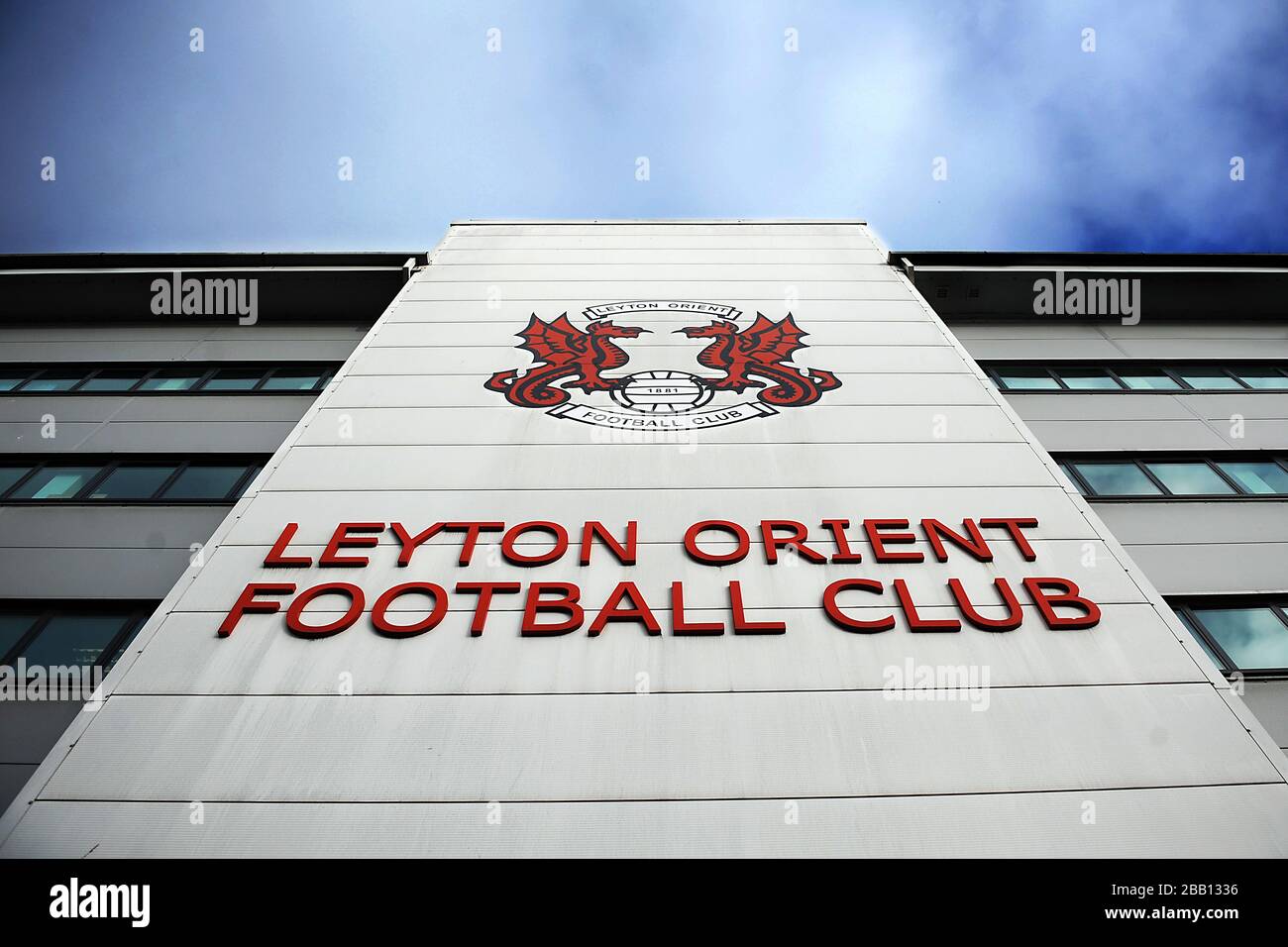 General view of The Matchroom Stadium home of Leyton Orient Football ...
