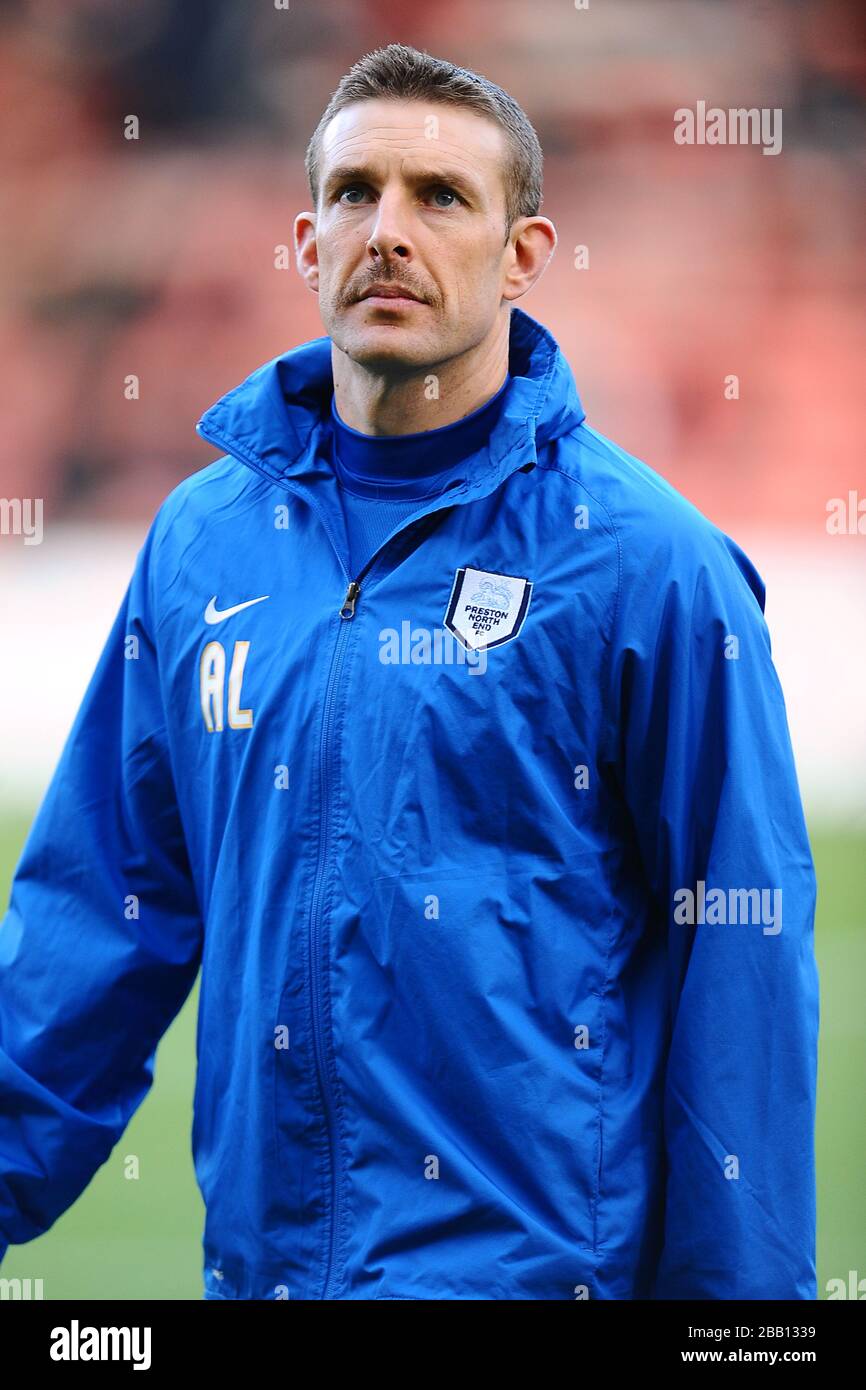 Fitness Coach Adrian Lamb, Preston North End Stock Photo - Alamy