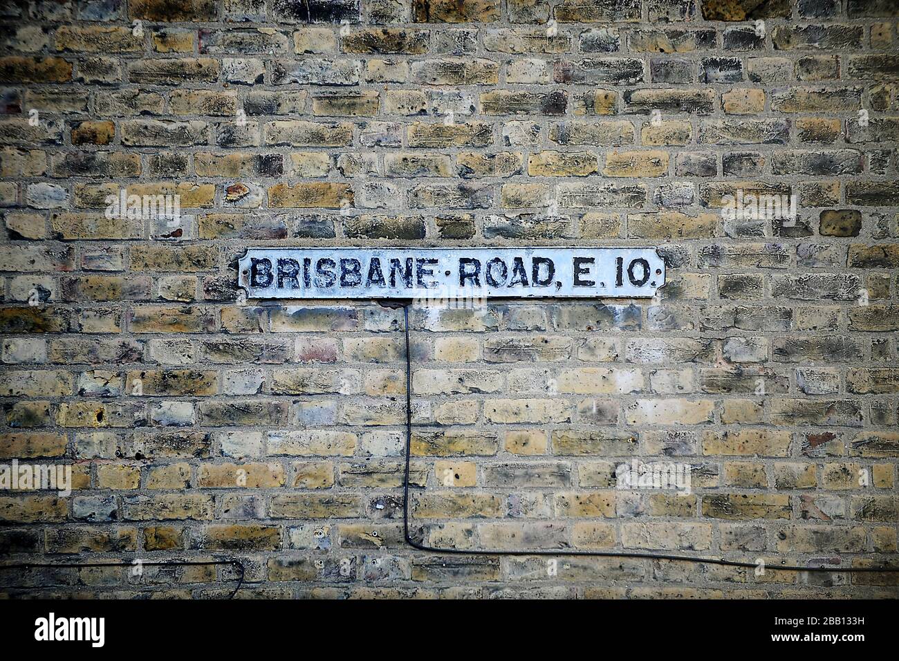 Signage for Brisbane Road Stock Photo - Alamy