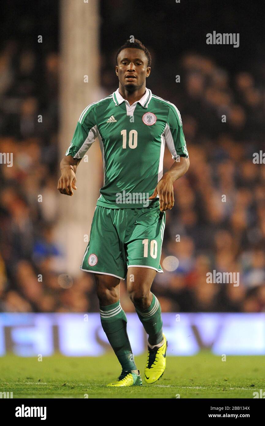 John obi mikel nigeria hi-res stock photography and images - Alamy