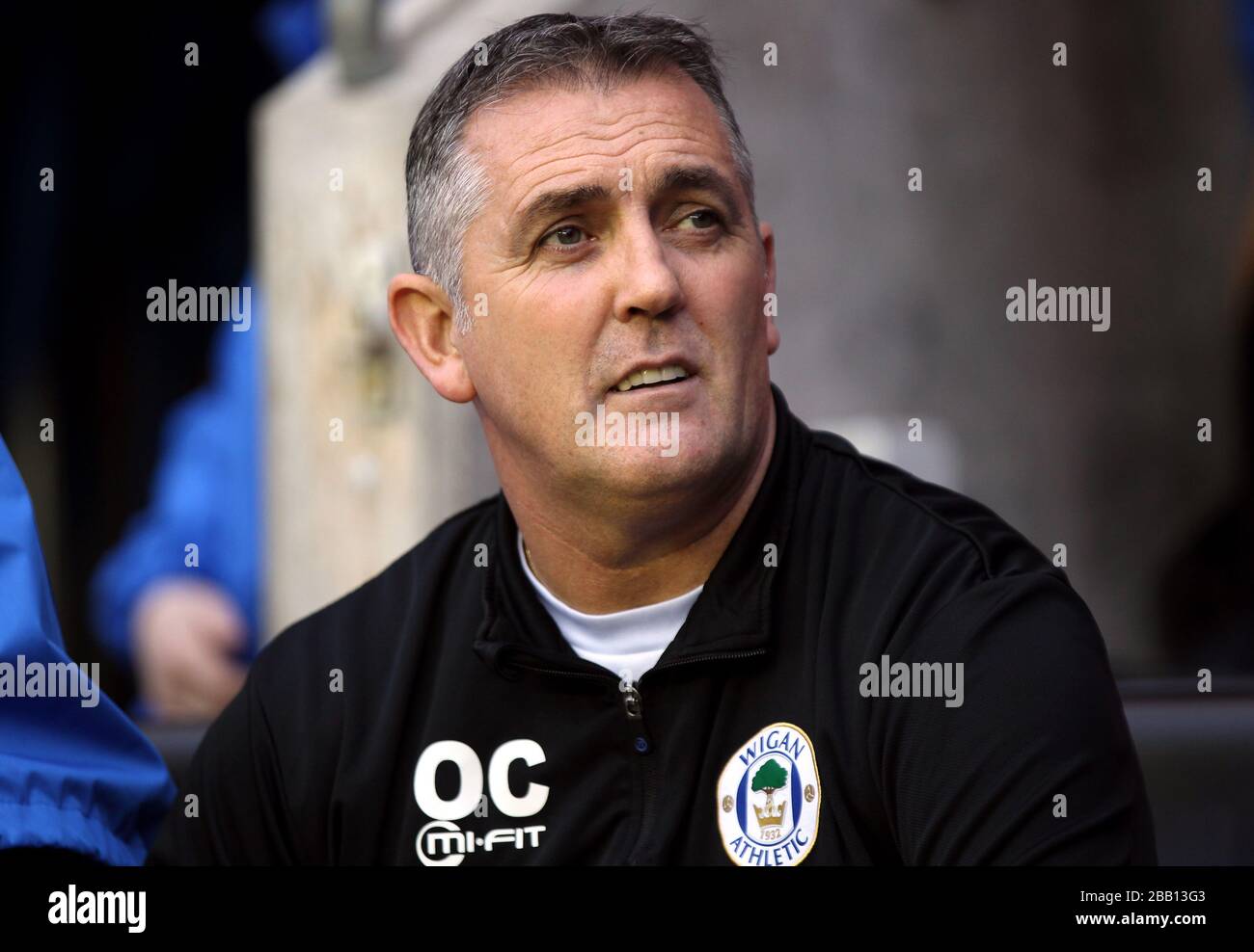 Wigan Athletic's manager Owen Coyle Stock Photo - Alamy