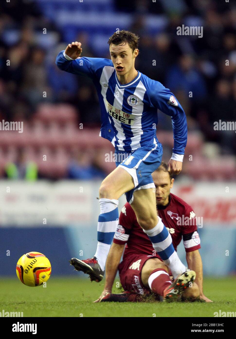 William Keane, Wigan Athletic Stock Photo - Alamy