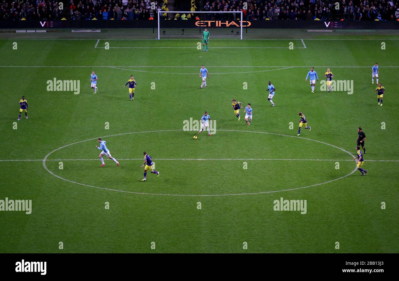 General view of the match action Stock Photo - Alamy