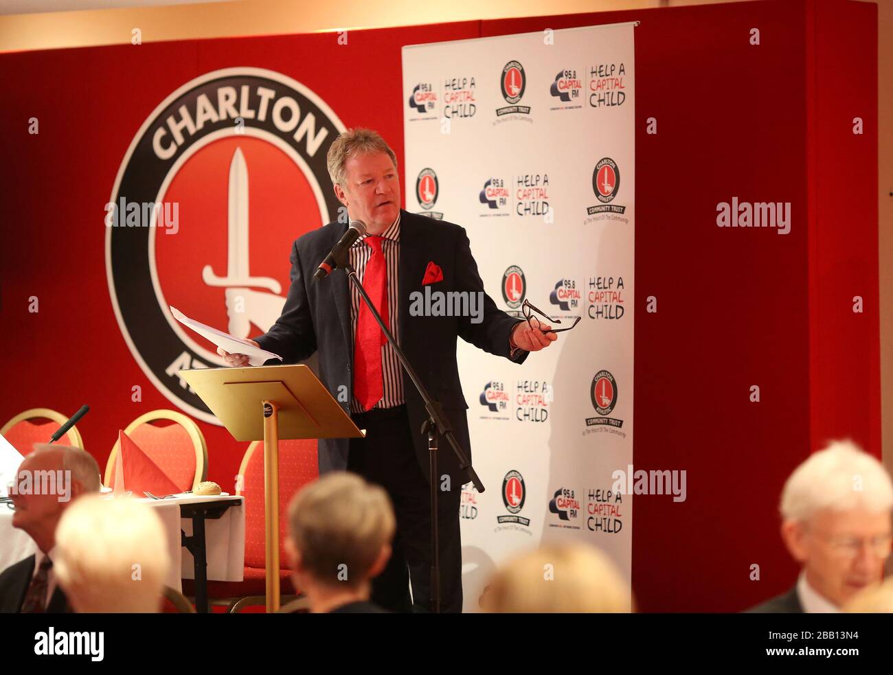 Comedian and Charlton Athletic fan Jim Davidson during the Valley ...