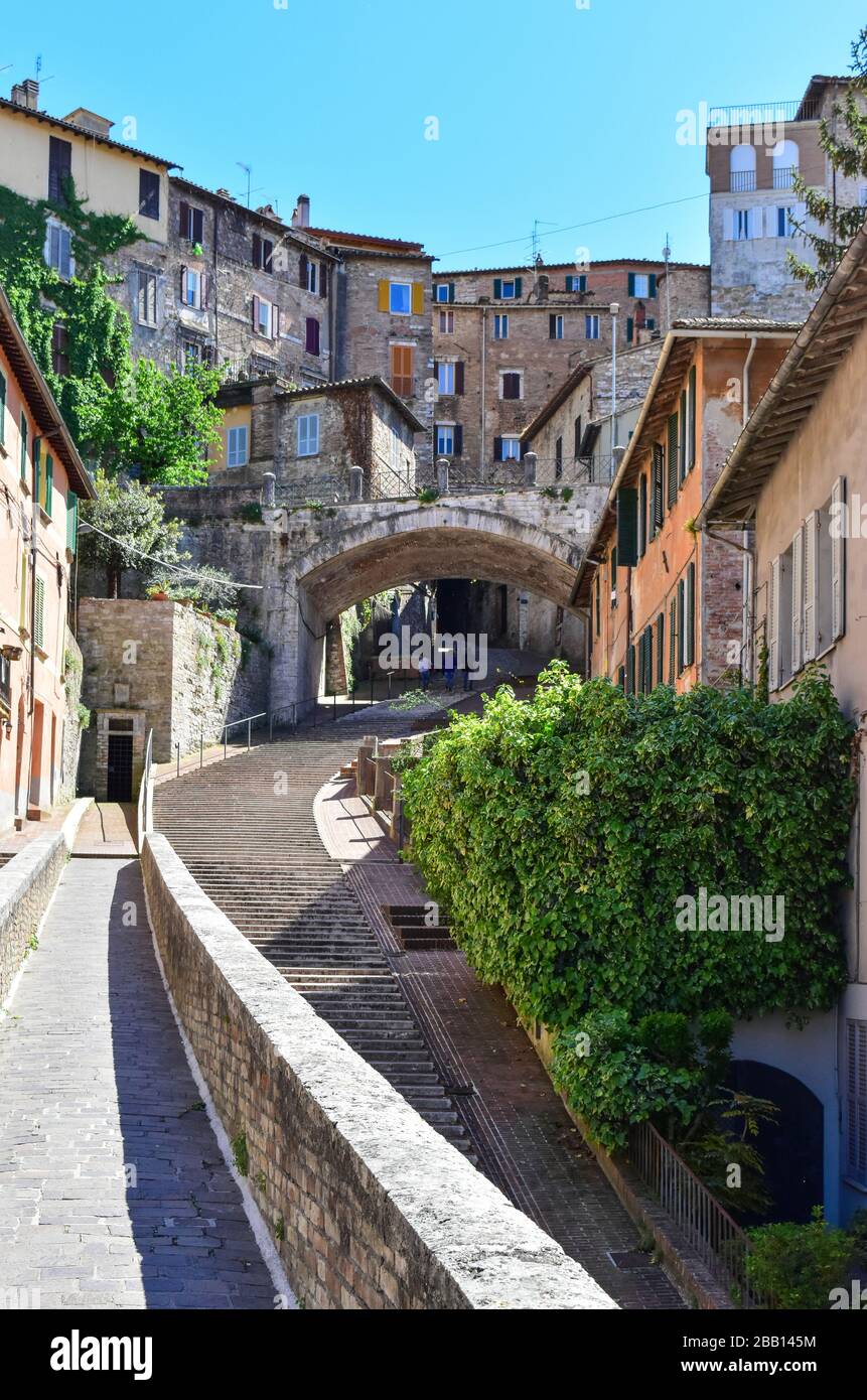 Perugia (Umbria) - The awesome medieval city, capital of Umbria region ...