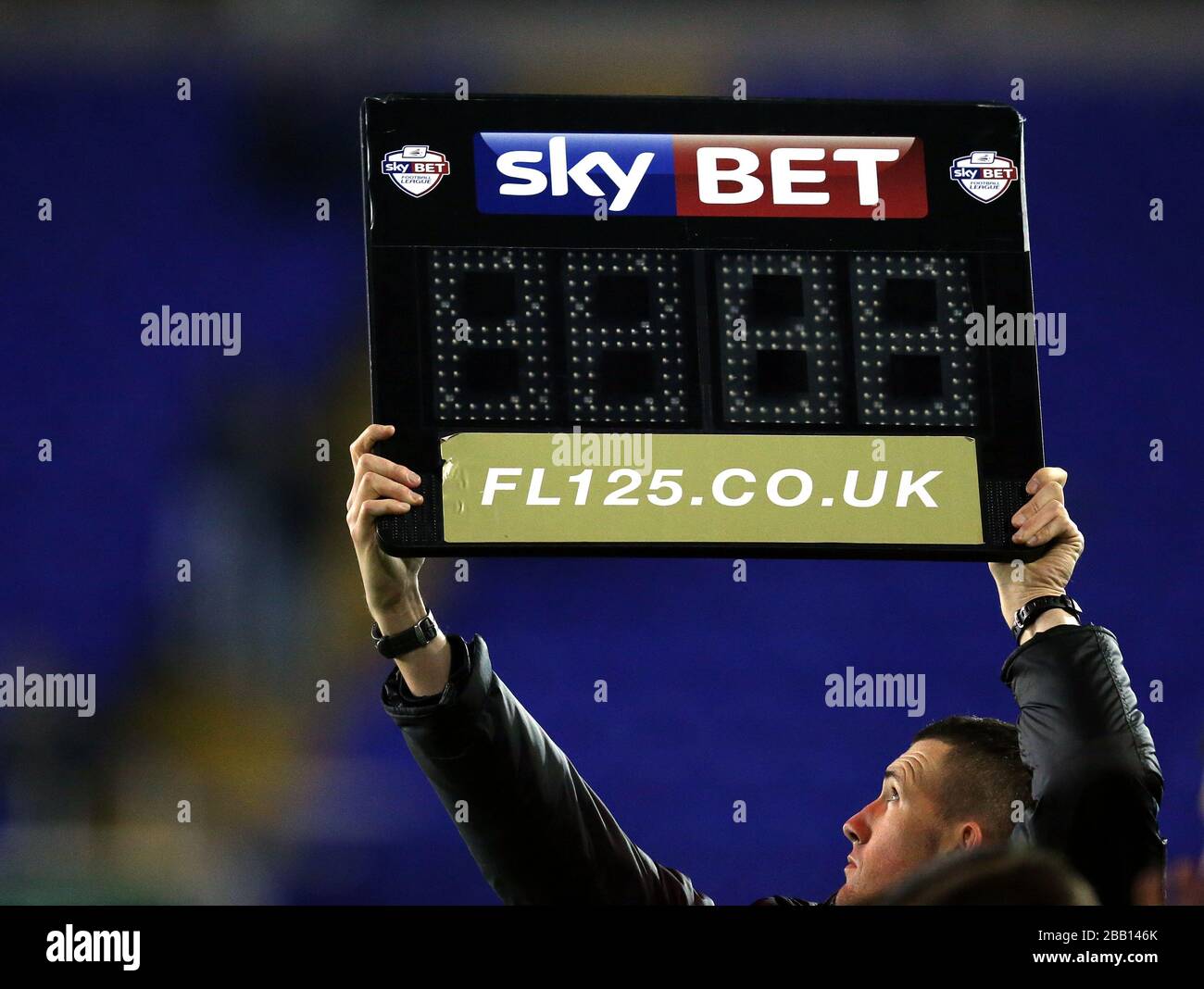 Electronic board football hi-res stock photography and images - Alamy