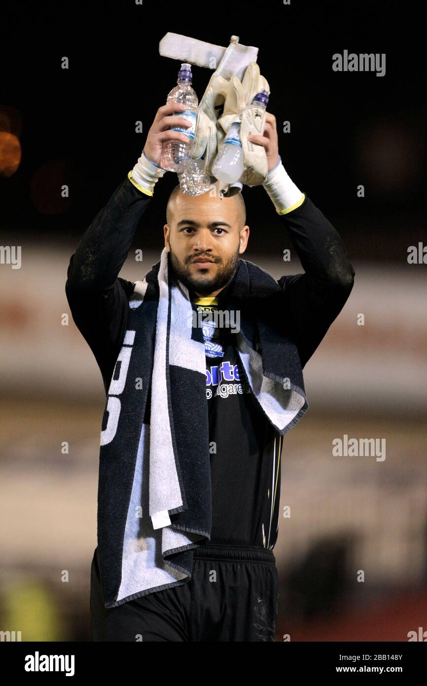 Darren Randolph, Birmingham City goalkeeper Stock Photo - Alamy