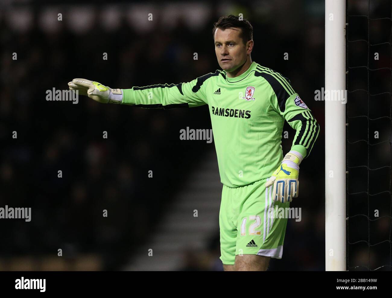 Middlesbrough goalkeeper Shay Given Stock Photo - Alamy