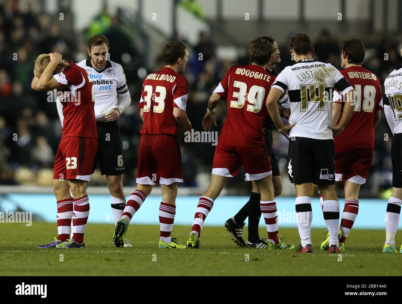Middlesbrough's Curtis Main holds his head in his hands after being ...