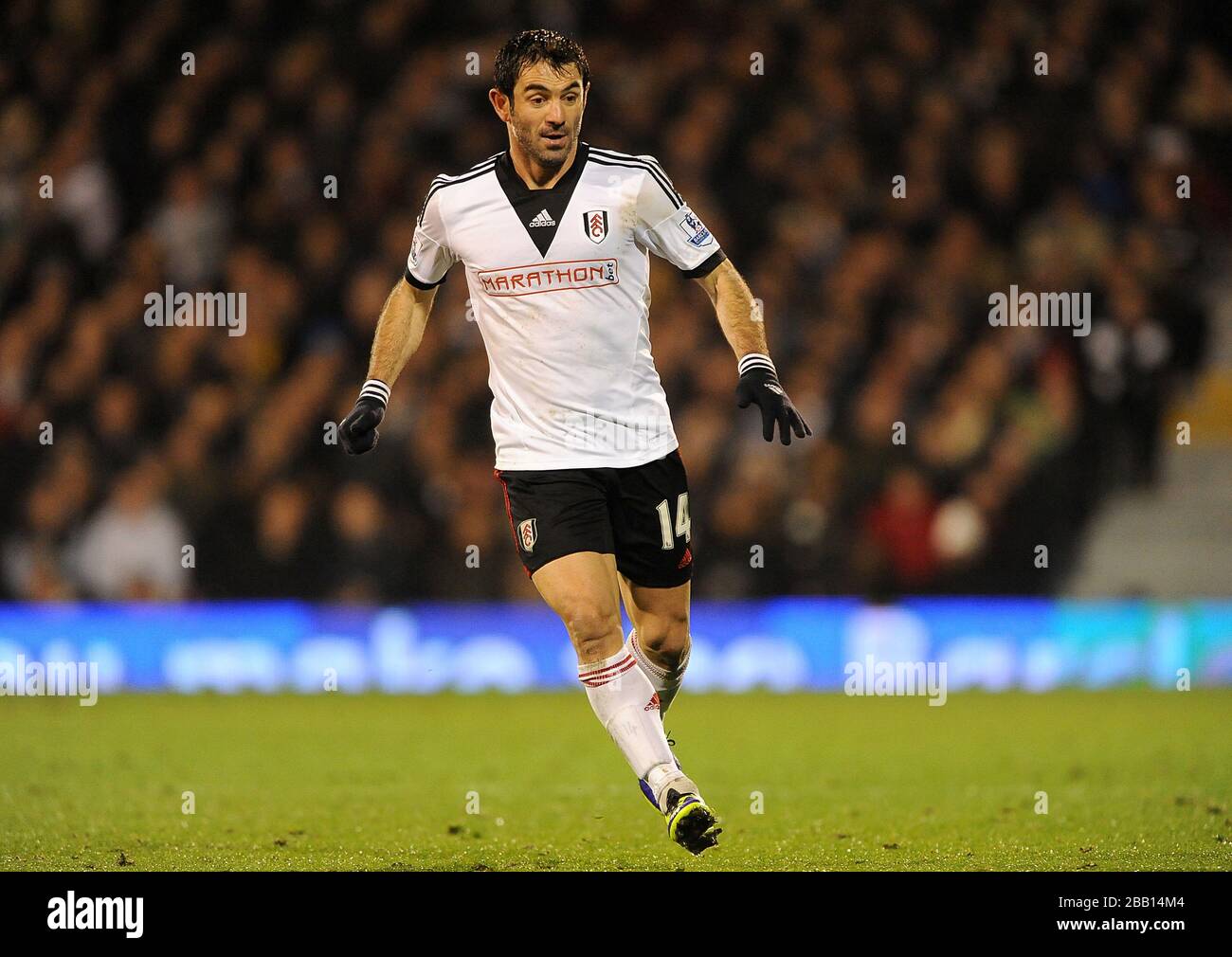 Giorgos Karagounis, Fulham Stock Photo - Alamy