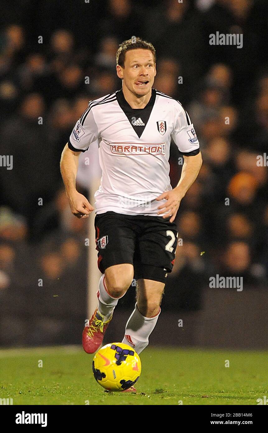 Sascha Riether, Fulham Stock Photo - Alamy