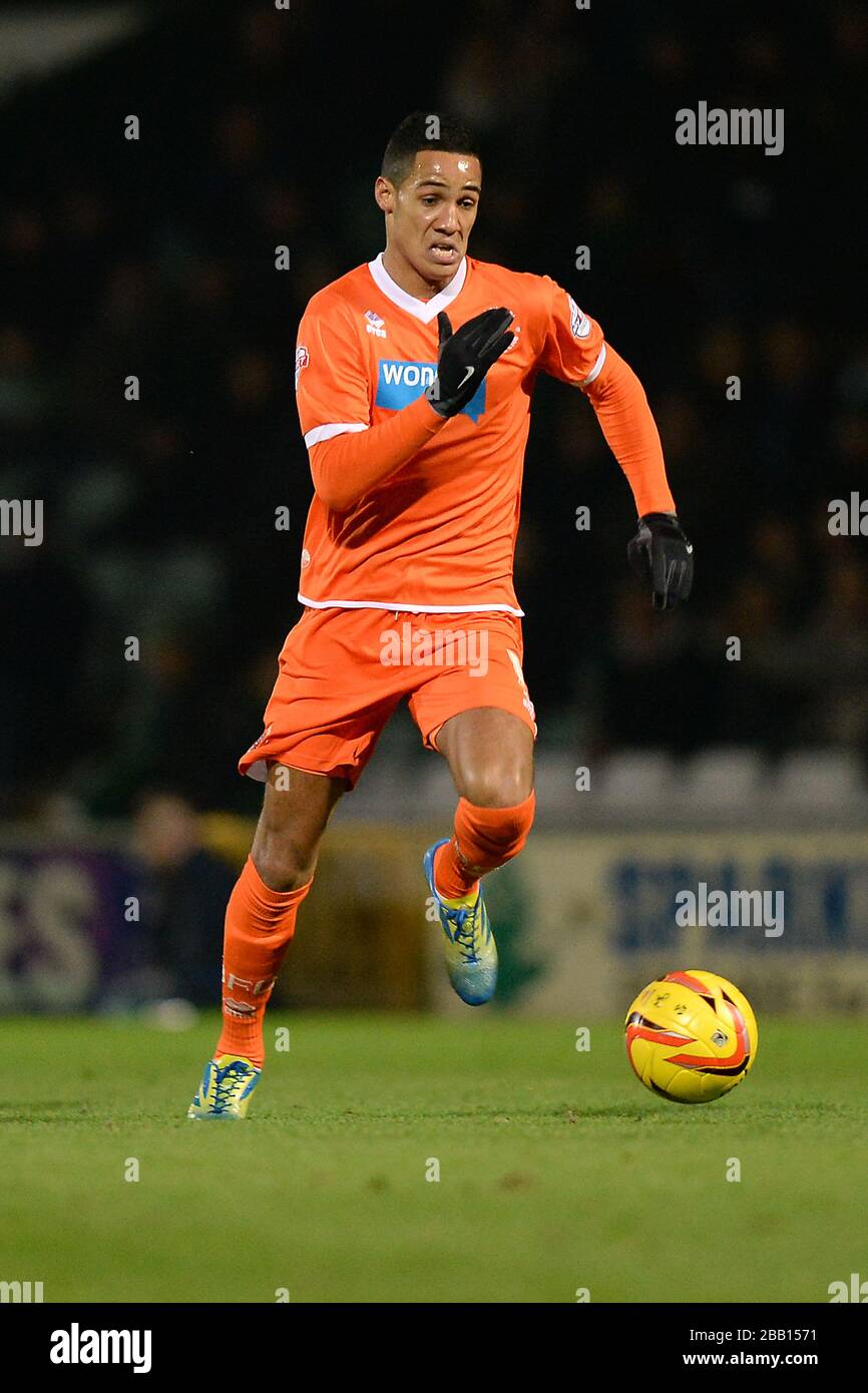 Tom Ince, Blackpool Stock Photo - Alamy