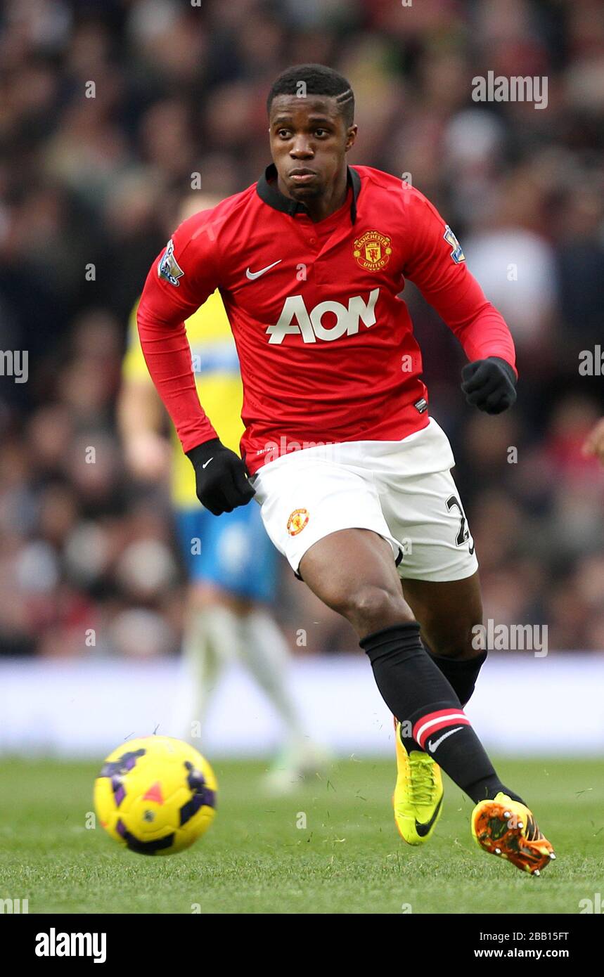 Wilfried Zaha, Manchester United Stock Photo - Alamy