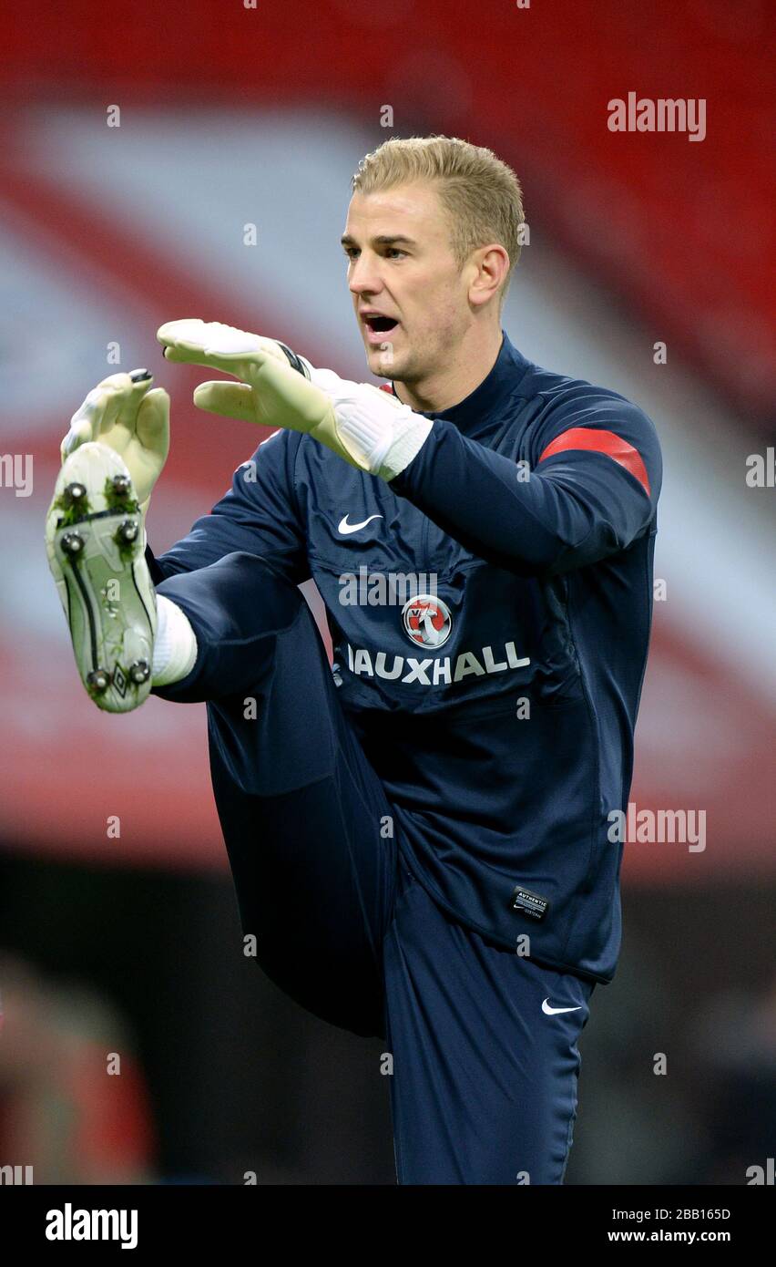 Joe Hart, England goalkeeper Stock Photo - Alamy