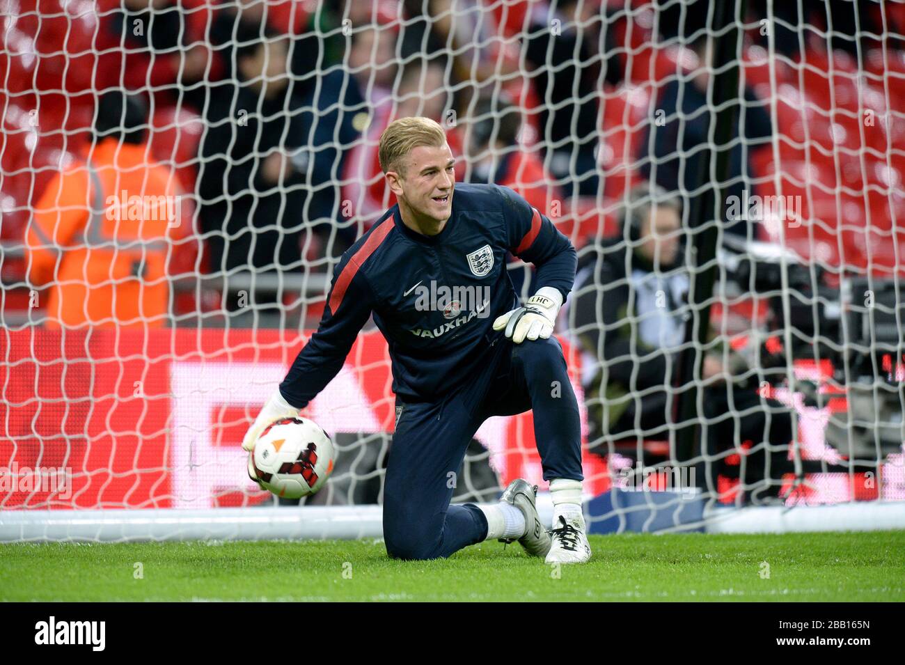 Joe Hart, England goalkeeper Stock Photo - Alamy