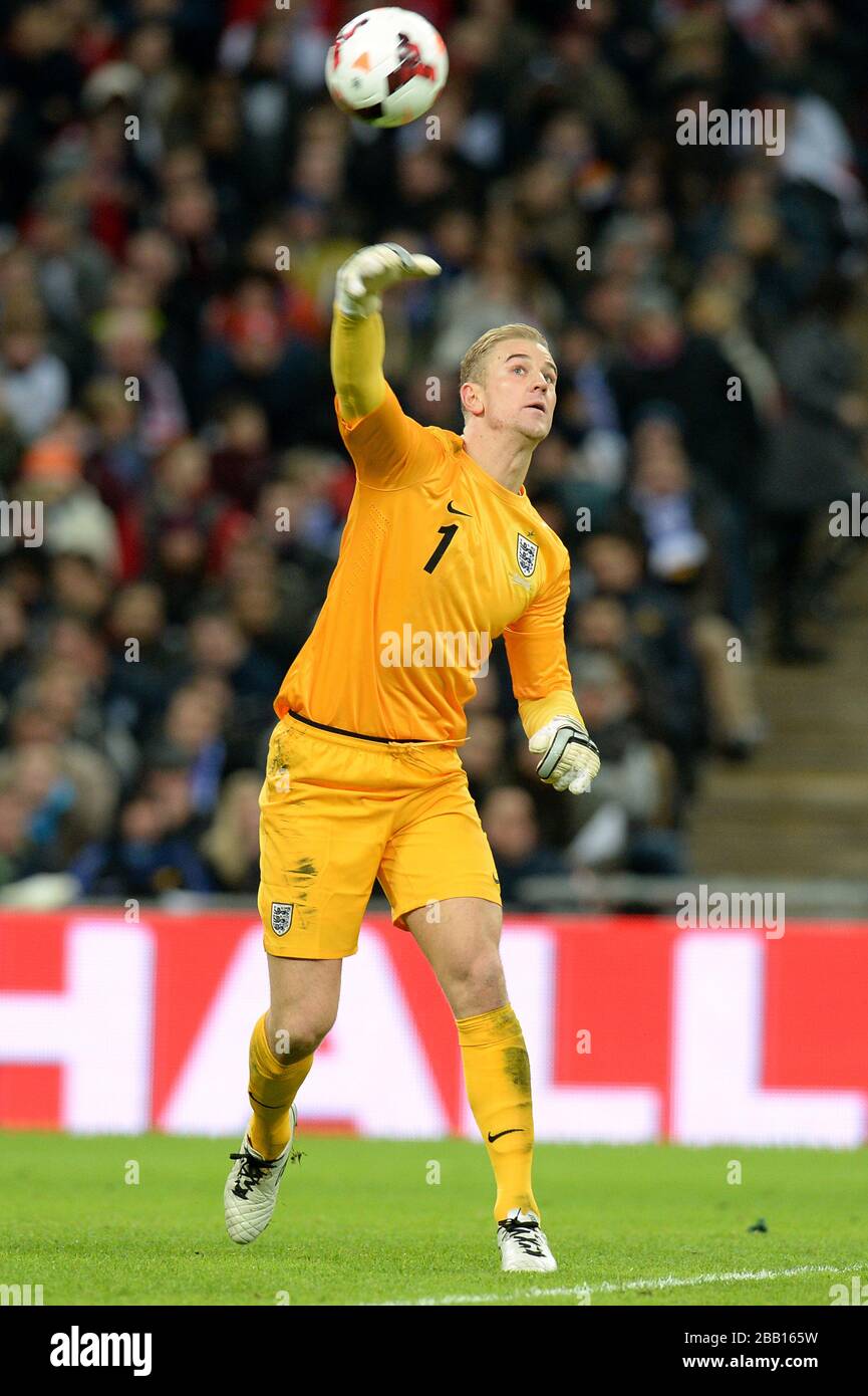 Joe Hart, England goalkeeper Stock Photo - Alamy