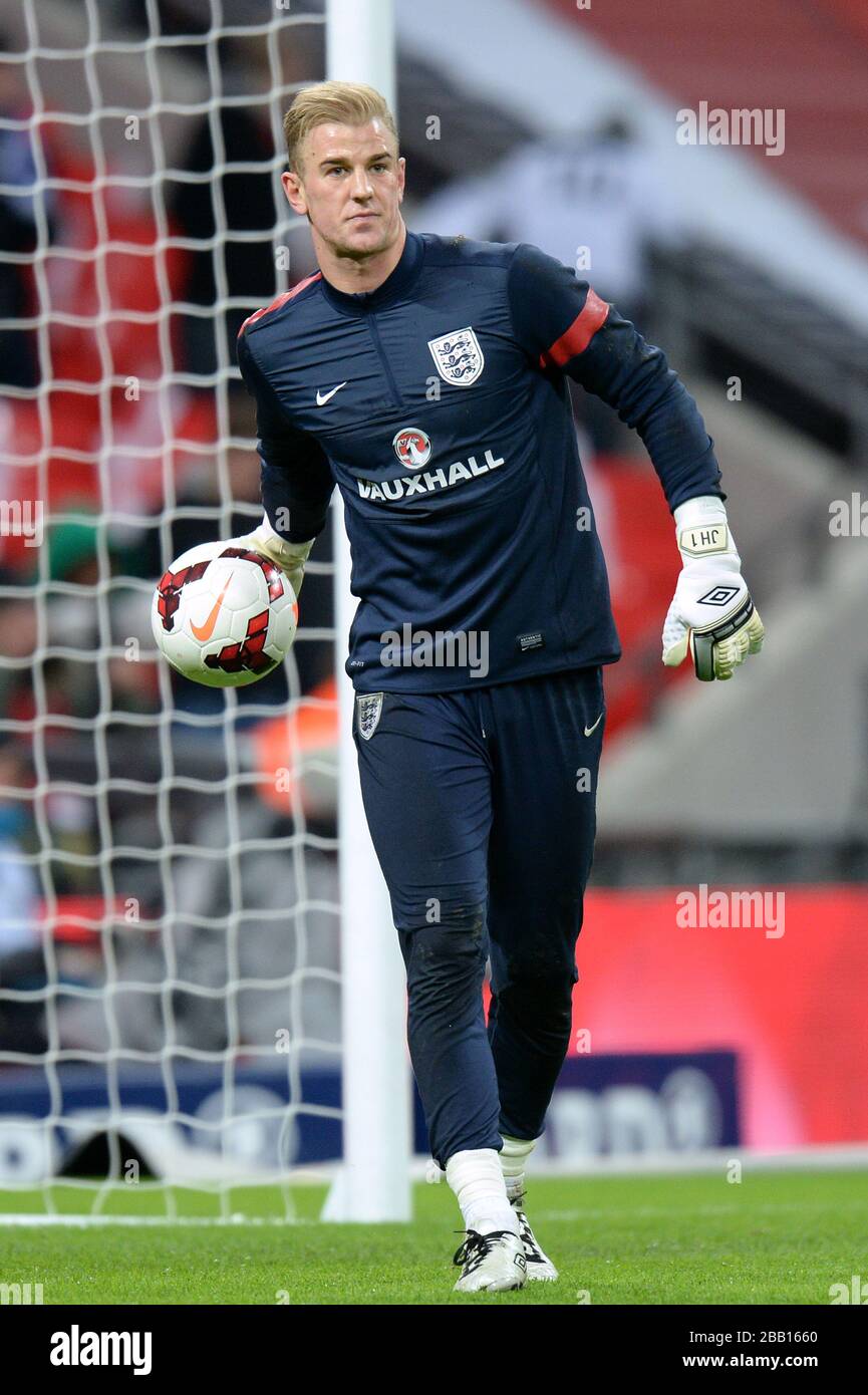 Joe Hart, England goalkeeper Stock Photo - Alamy