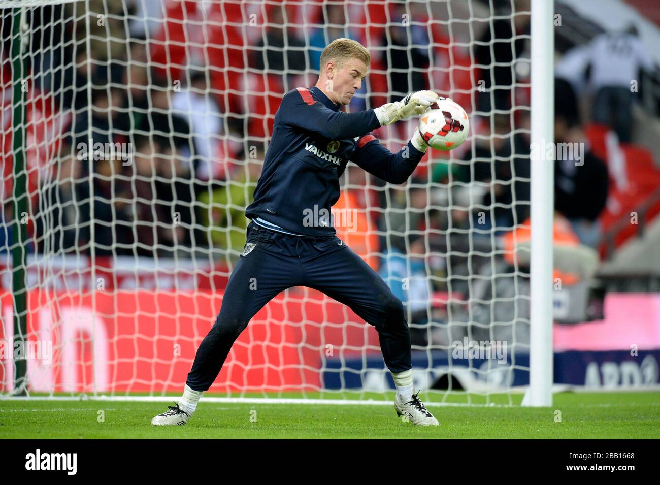 Joe Hart, England goalkeeper Stock Photo - Alamy
