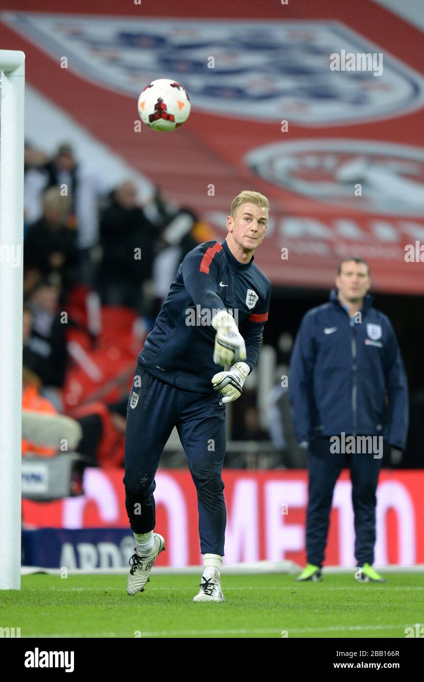 Joe Hart, England goalkeeper Stock Photo - Alamy