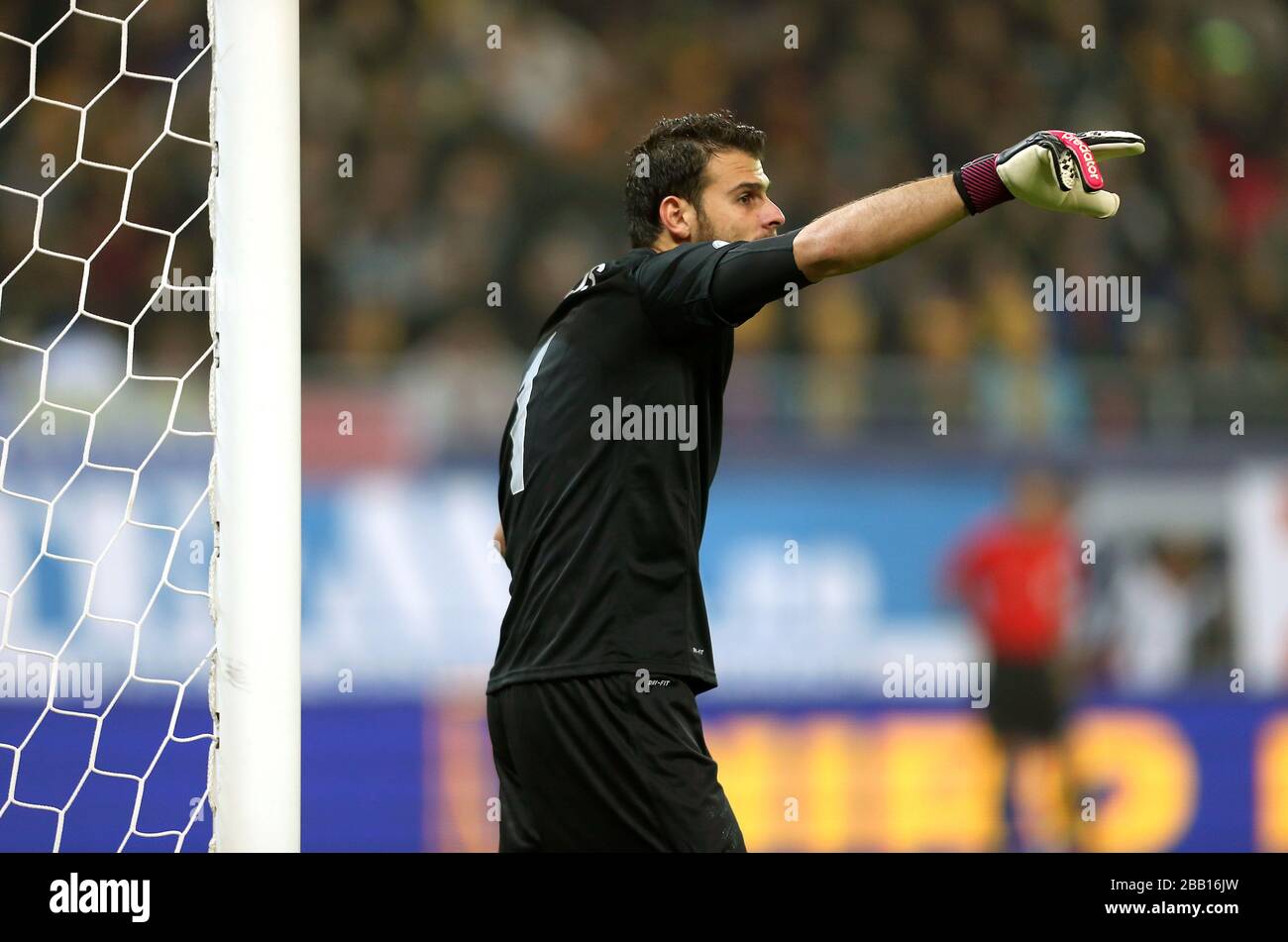Greece goalkeeper Orestis Karnezis Stock Photo - Alamy