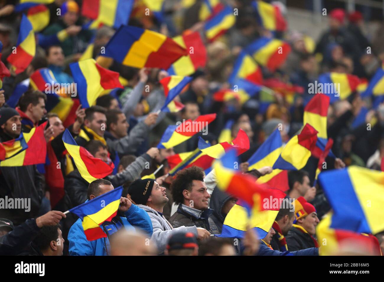 Romania fans hi-res stock photography and images - Alamy