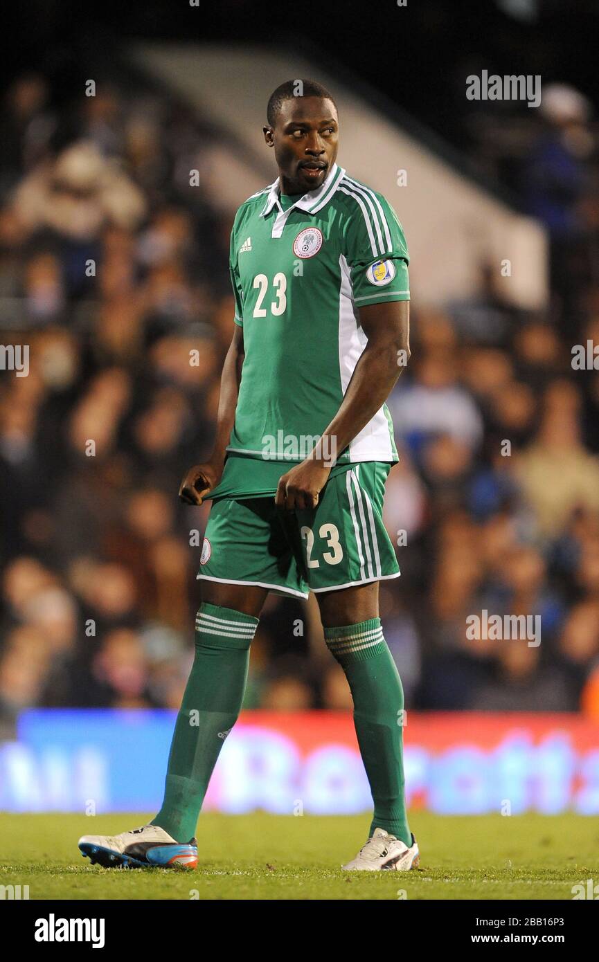 Shola Ameobi, Nigeria Stock Photo - Alamy