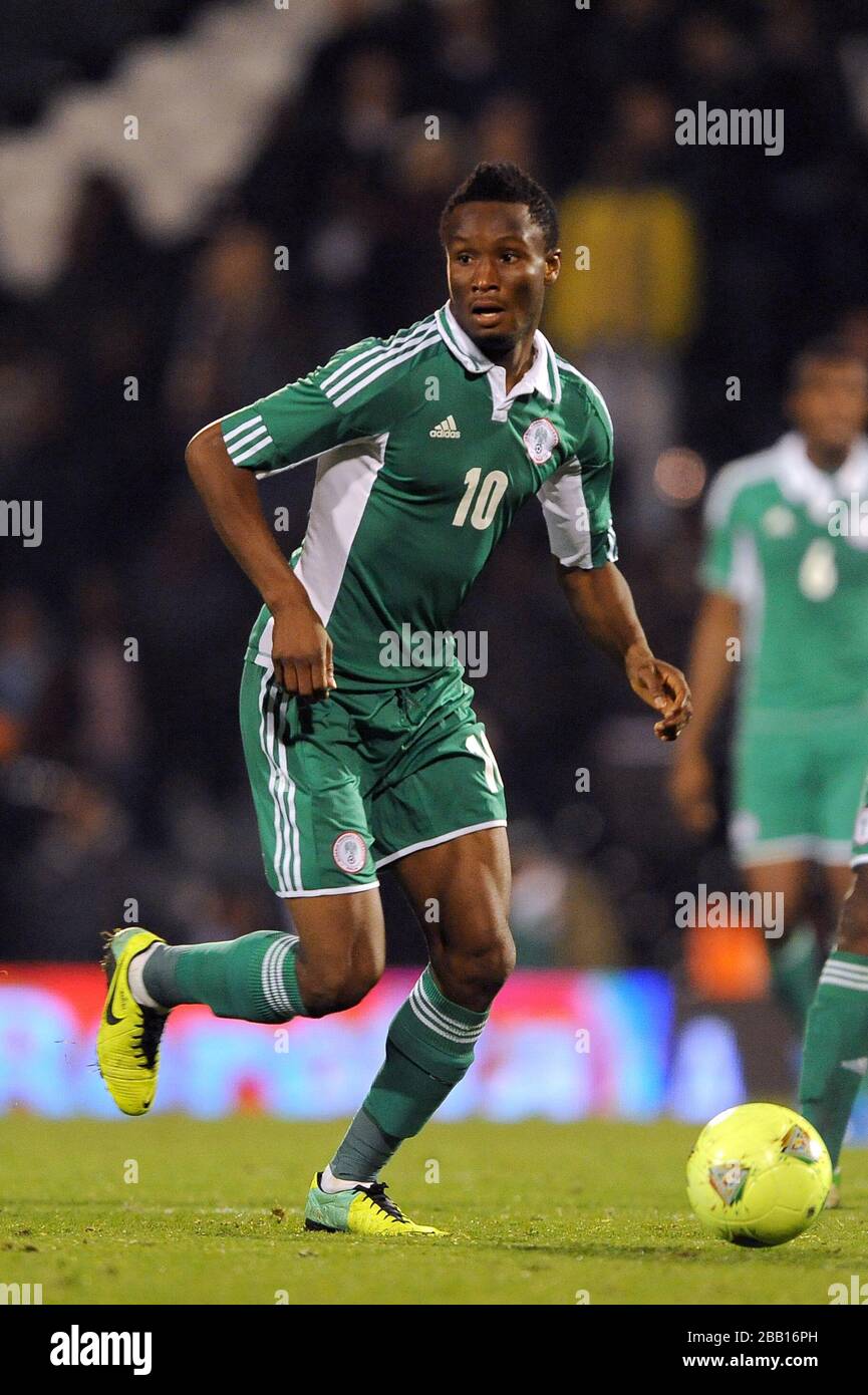 John obi mikel nigeria hi-res stock photography and images - Alamy