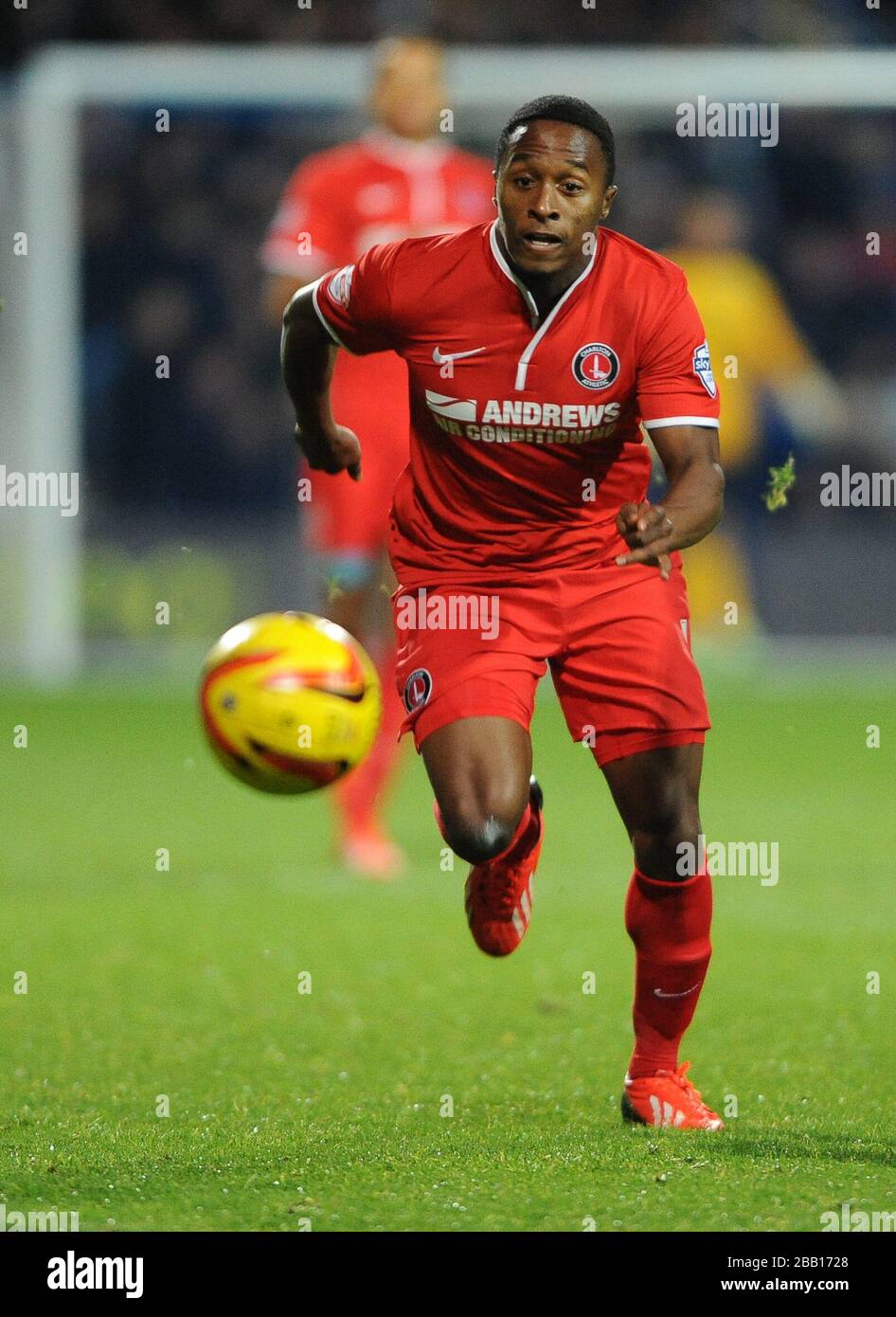 Charlton Athletic's Callum Harriott Stock Photo - Alamy