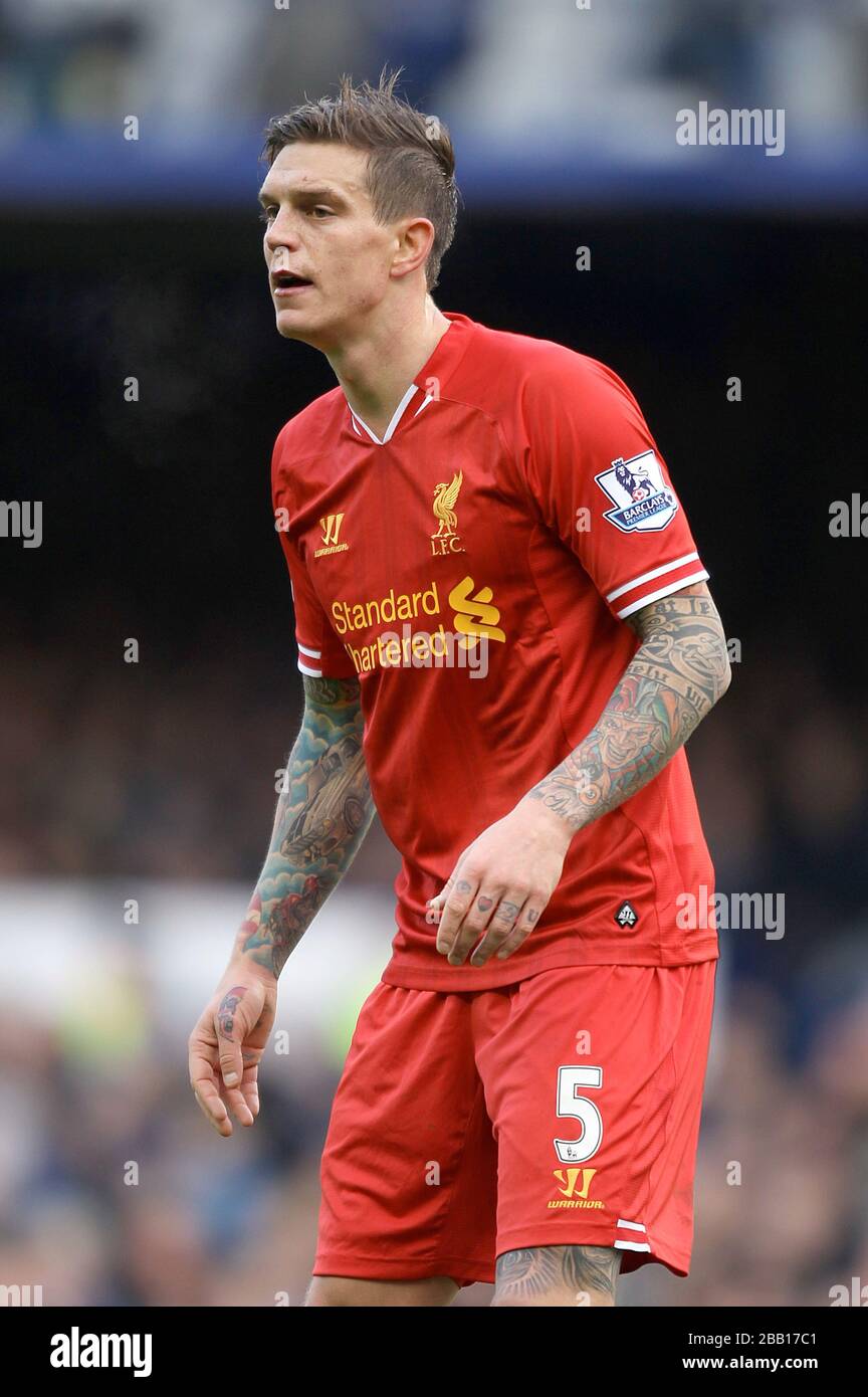 Daniel Agger, Liverpool Stock Photo - Alamy