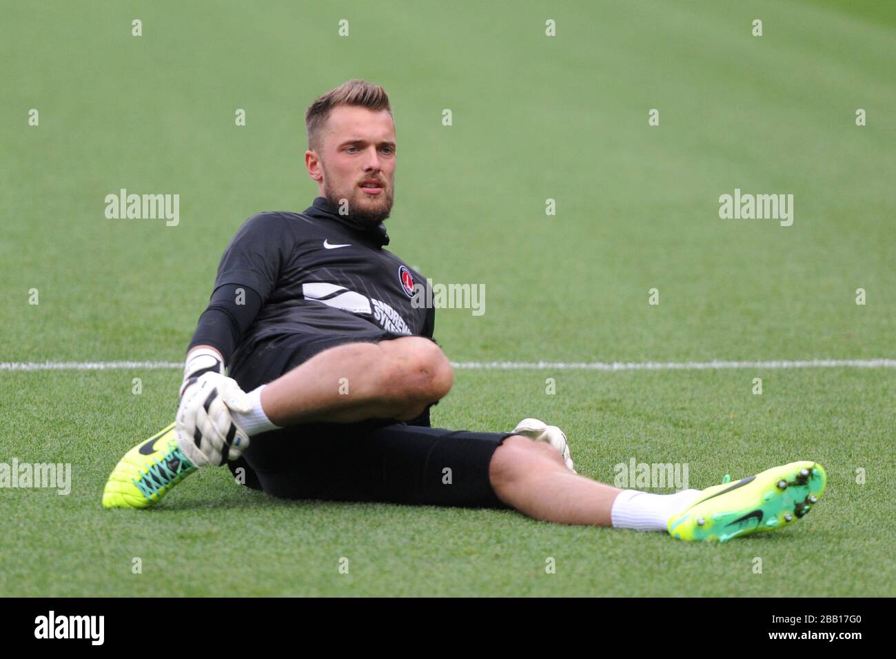 Ben Hamer, Charlton Athletic goalkeeper Stock Photo - Alamy