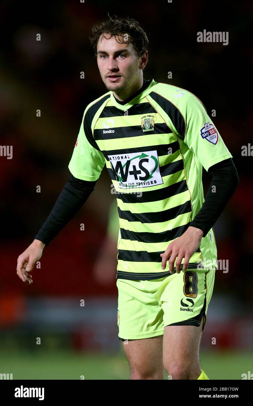 Edward Upson, Yeovil Town Stock Photo - Alamy