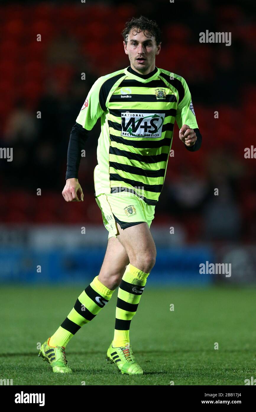 Edward Upson, Yeovil Town Stock Photo - Alamy