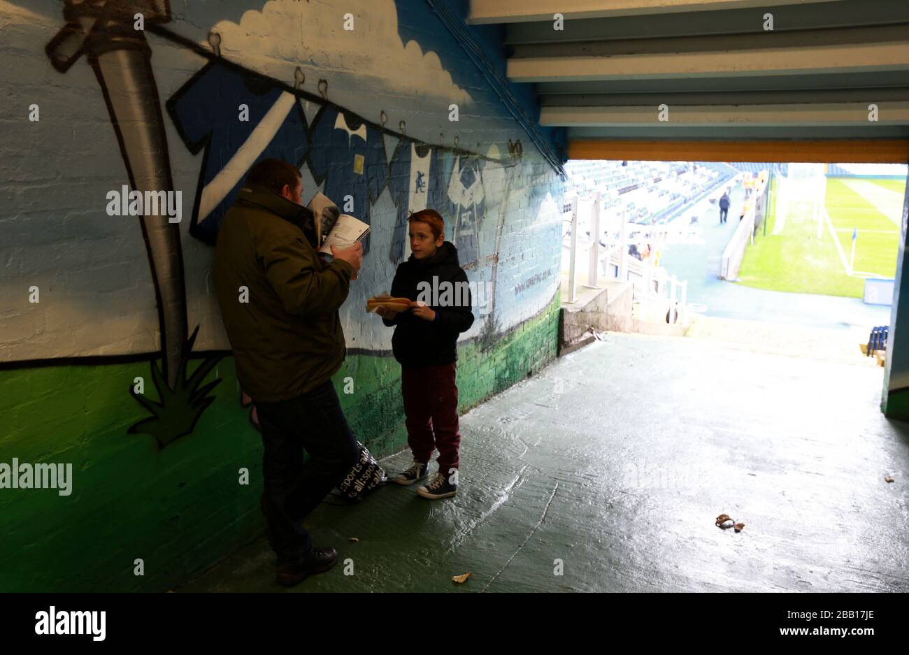 Football saint st andrews mural hi-res stock photography and images - Alamy