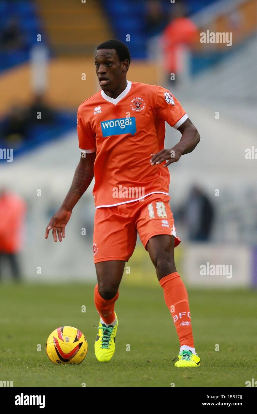 Blackpools isaiah osbourne hi-res stock photography and images - Alamy